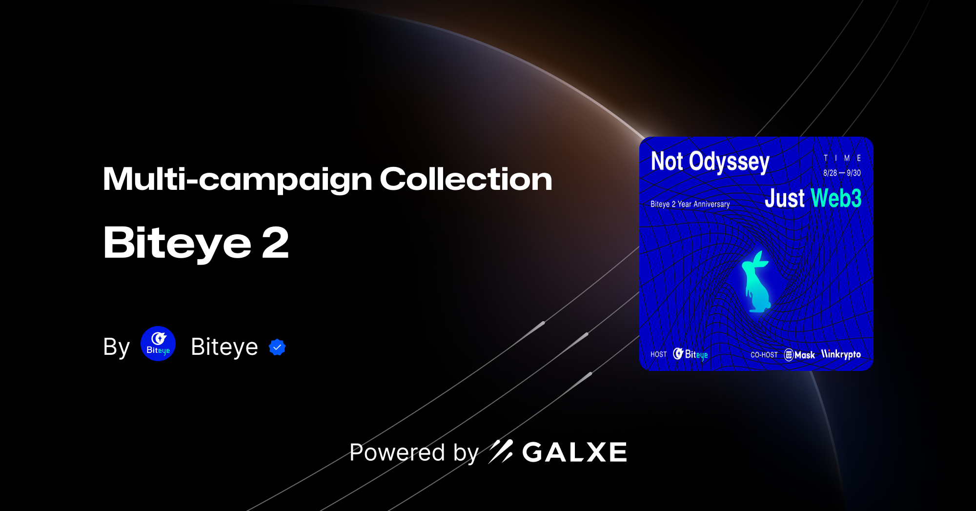 Biteye 2周年庆礼盒领取🎁 by Biteye | Galxe Quest