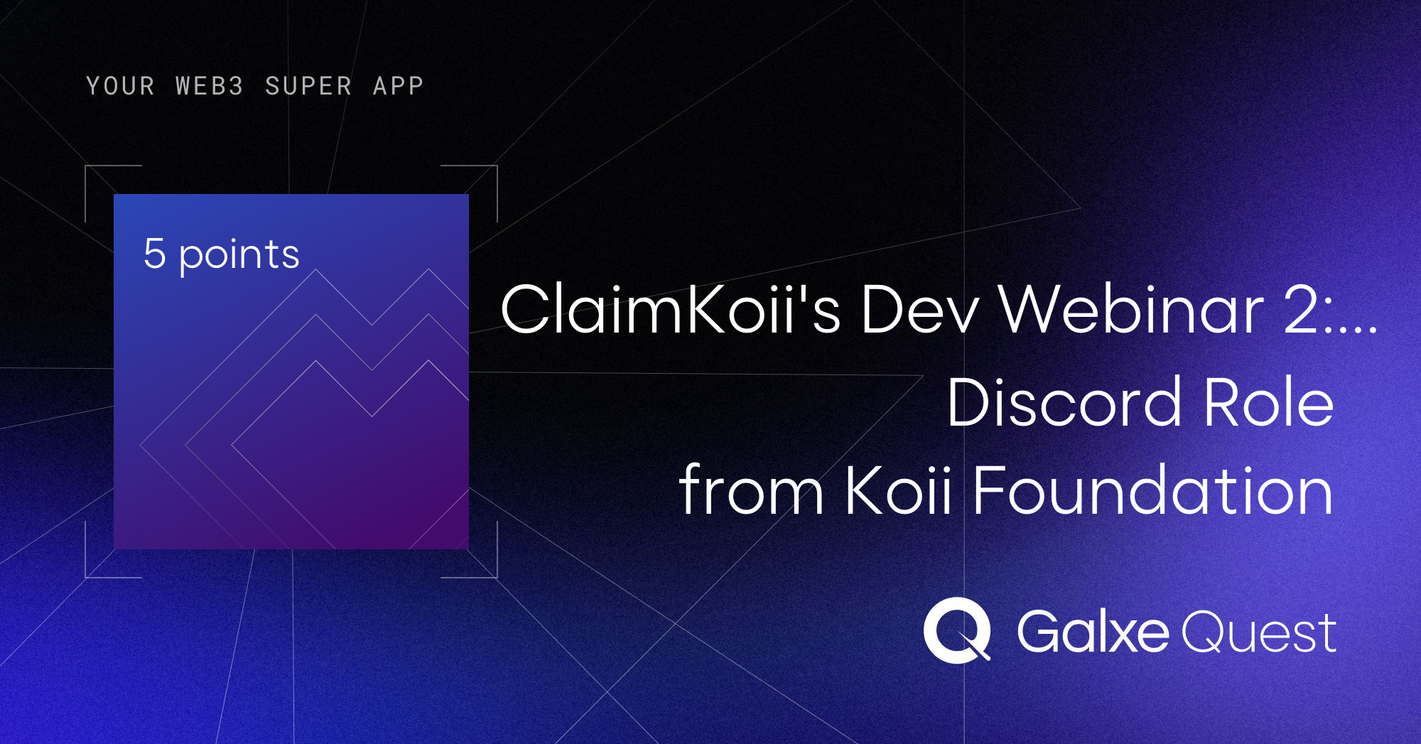 Koii's Dev Webinar 2: Empower Developers To Create Decentralized Media Apps by Koii Foundation ...