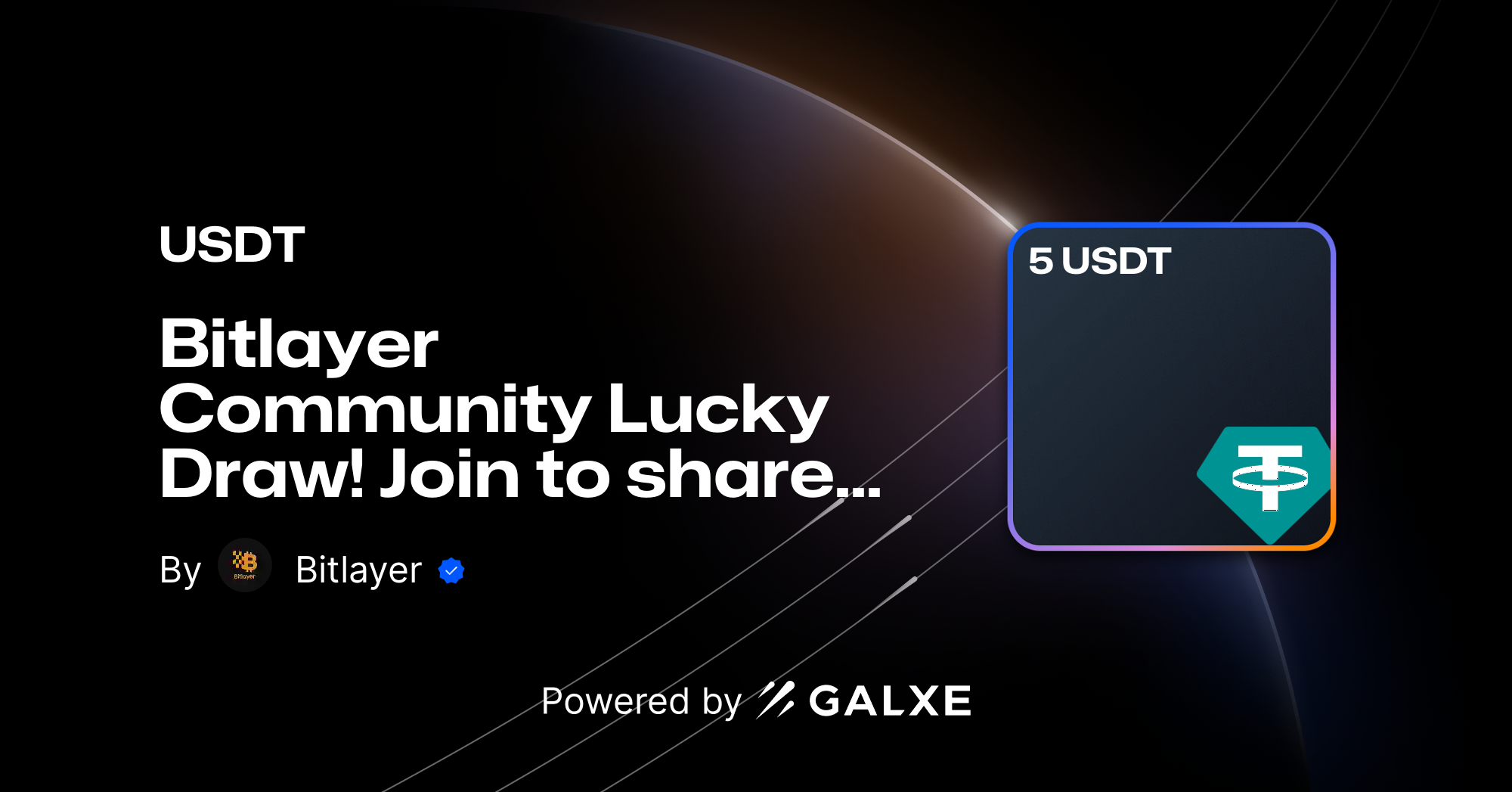 Bitlayer Community Lucky Draw! Join to share $100 & NFT WLs! by Bitlayer | Galxe Quest