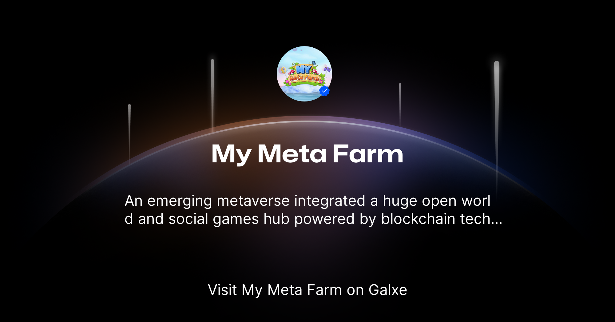 Join My Meta Farm on Galxe