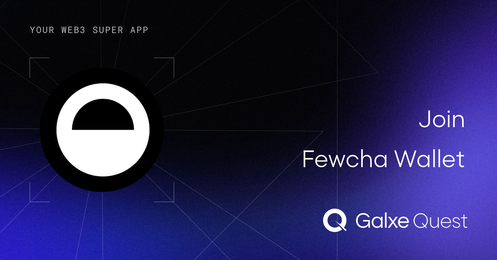 Join Fewcha Wallet on Galxe Quest