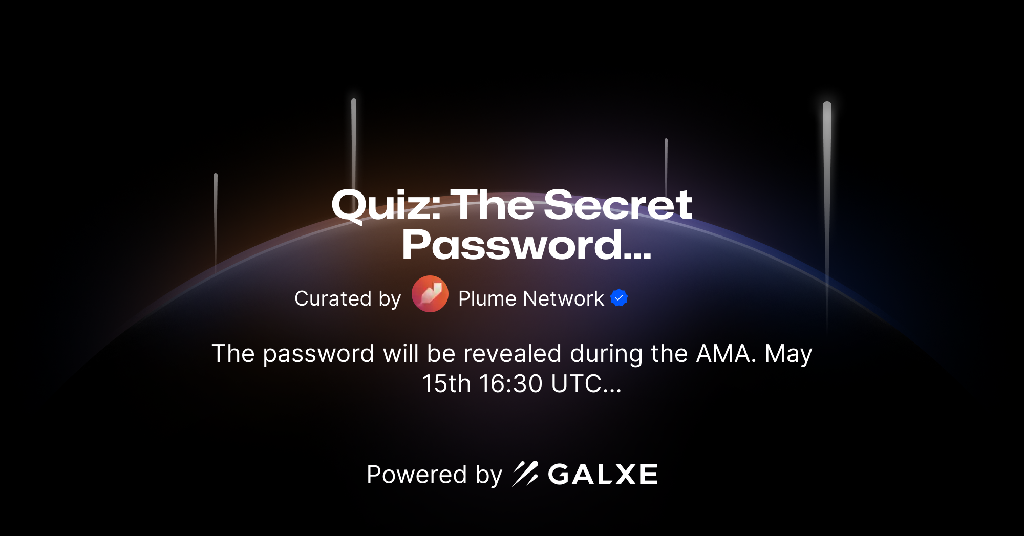 Quiz: The Secret Password Credential | Galxe