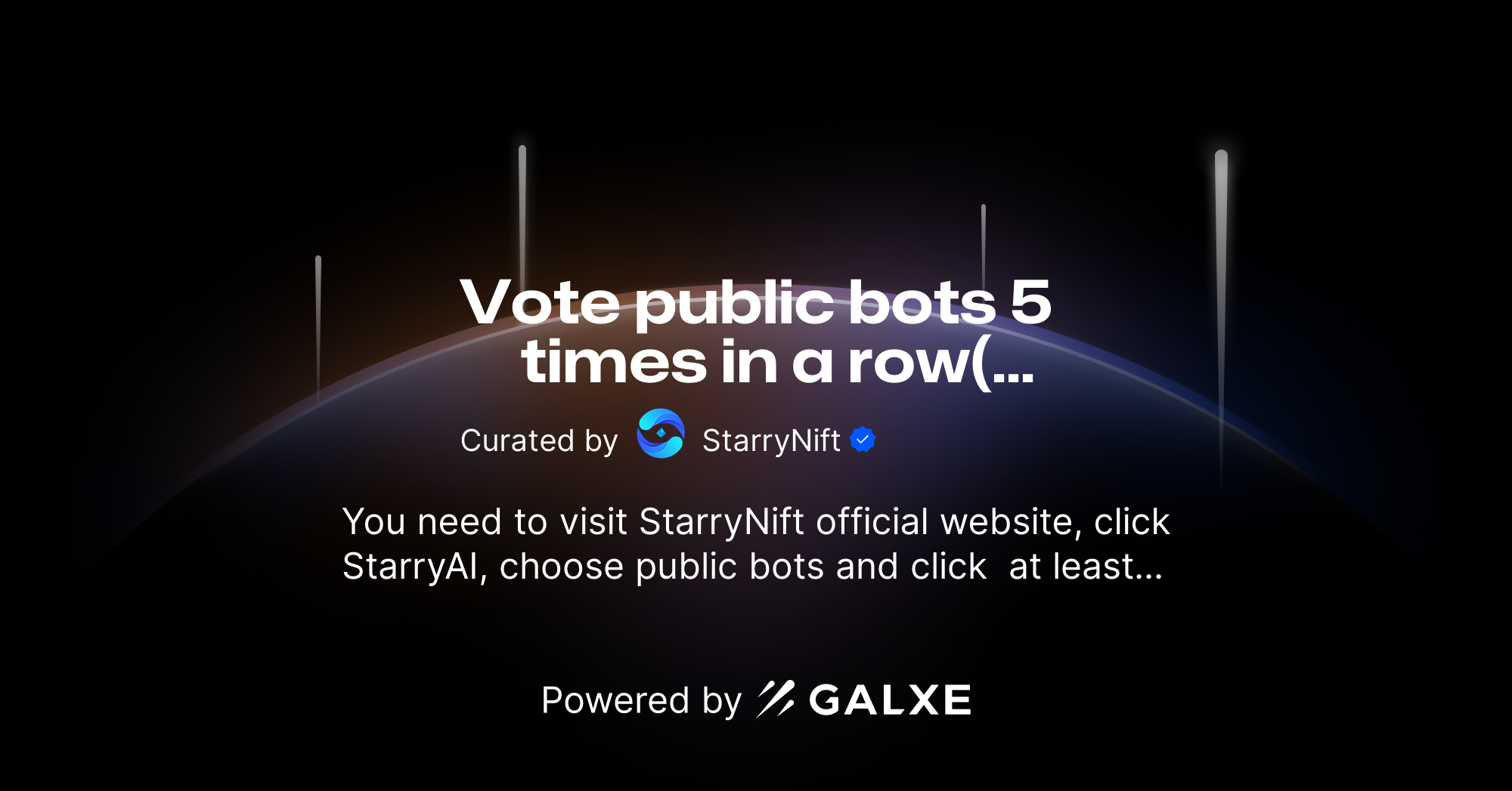 Vote public bots 5 times in a row( Admin will update 2days 08:00 UTC+8 ...