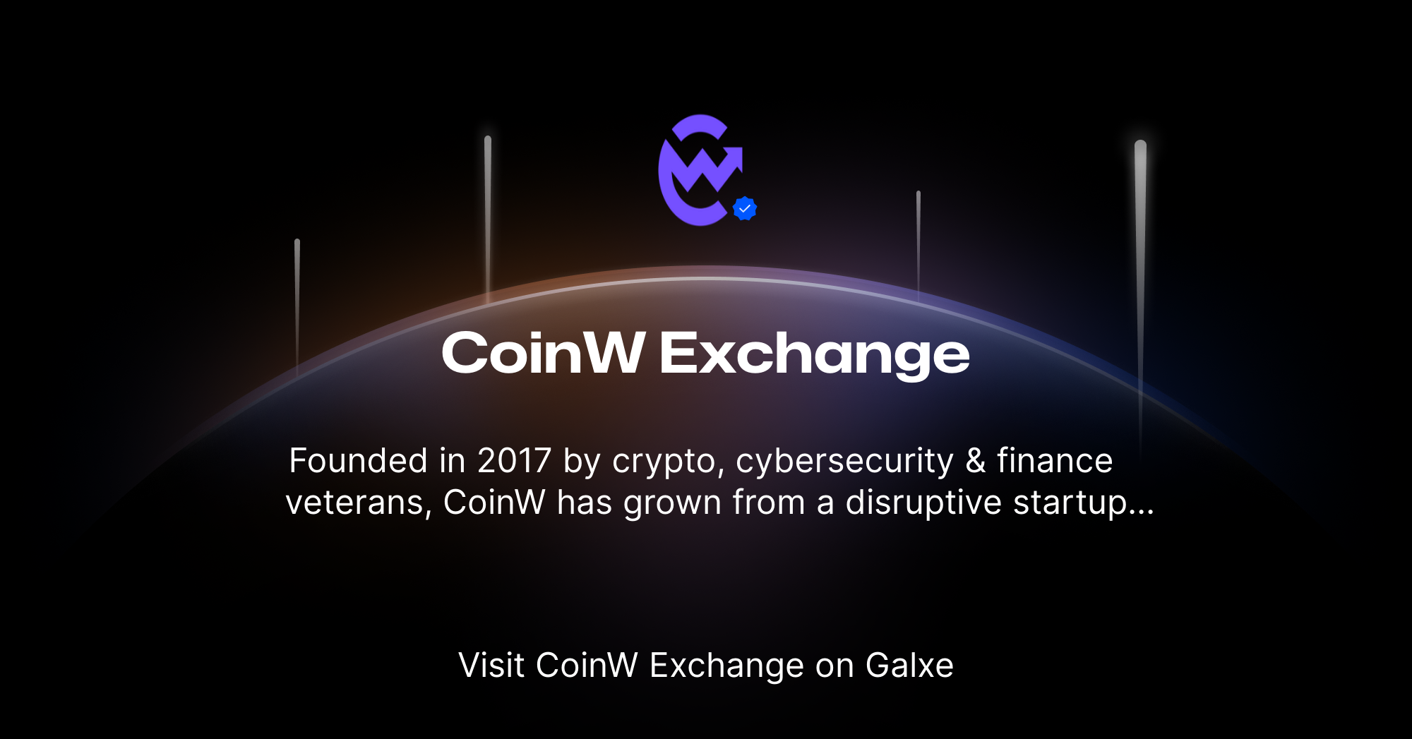 Join CoinW Exchange on Galxe Quest