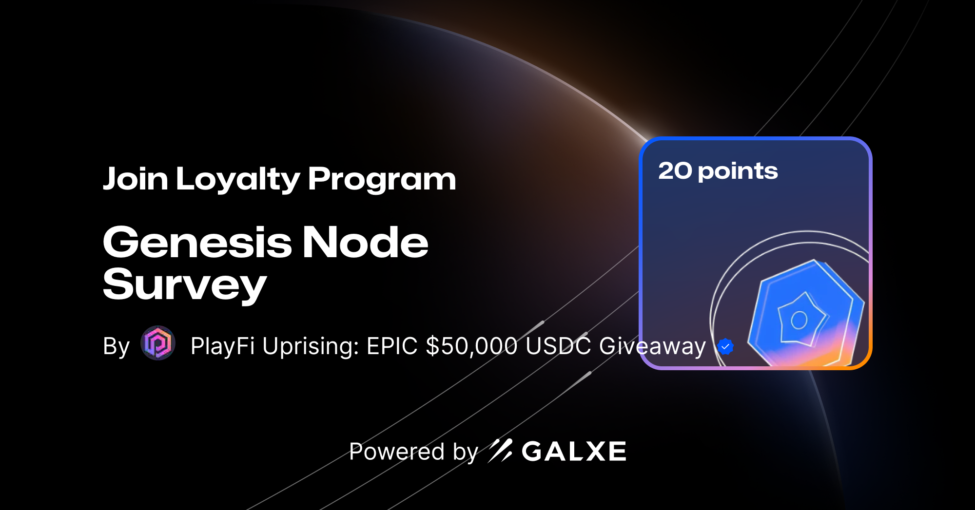 Genesis Node Survey by LIFT | Galxe Quest