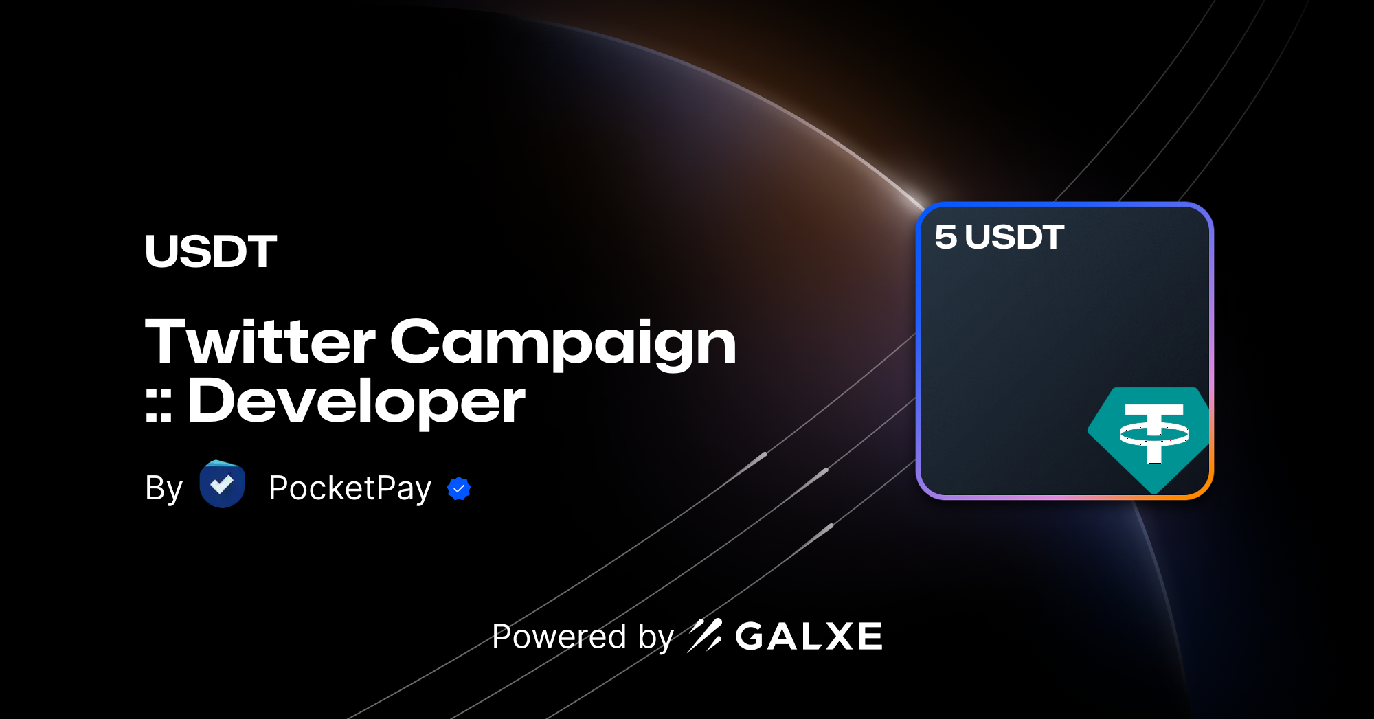 Twitter Campaign :: Developer by PocketPay | Galxe Quest