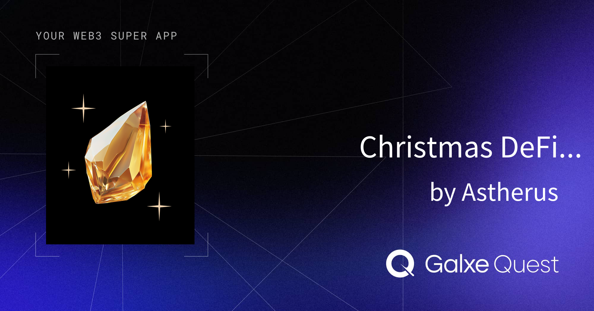 Christmas DeFi Renaissance - Mint Astherus USDF, Win 500,000 Gems! by Aster (Formerly Astherus ...