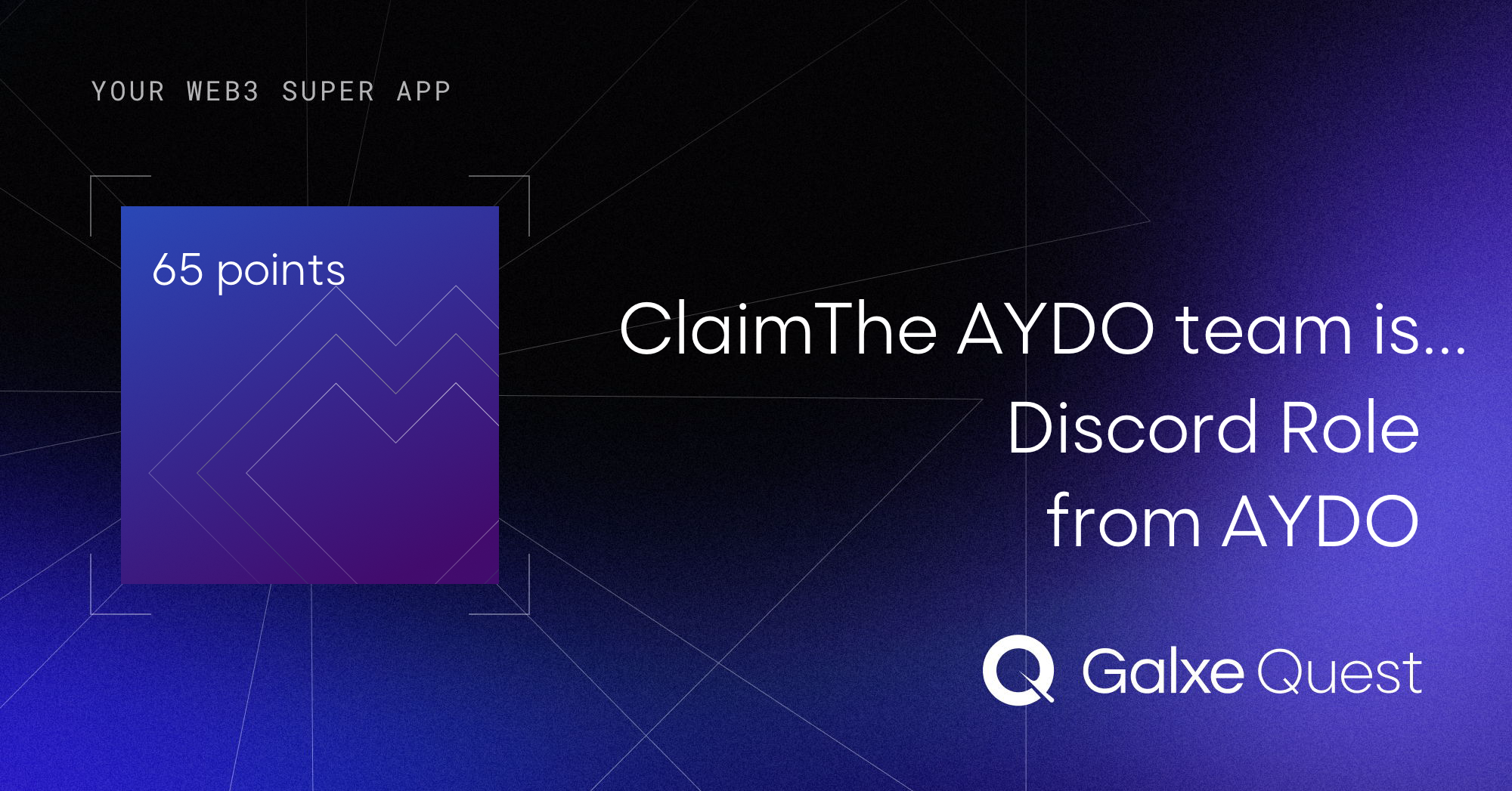 The AYDO team is heading to Singapore for Token 2049! by AYDO | Galxe Quest