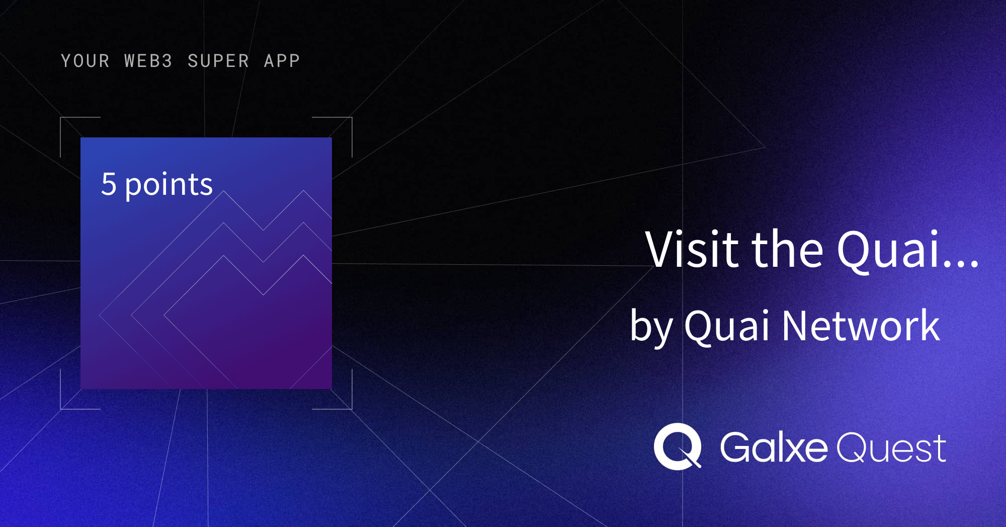 Visit the Quai Documentation by Quai Network | Galxe Quest