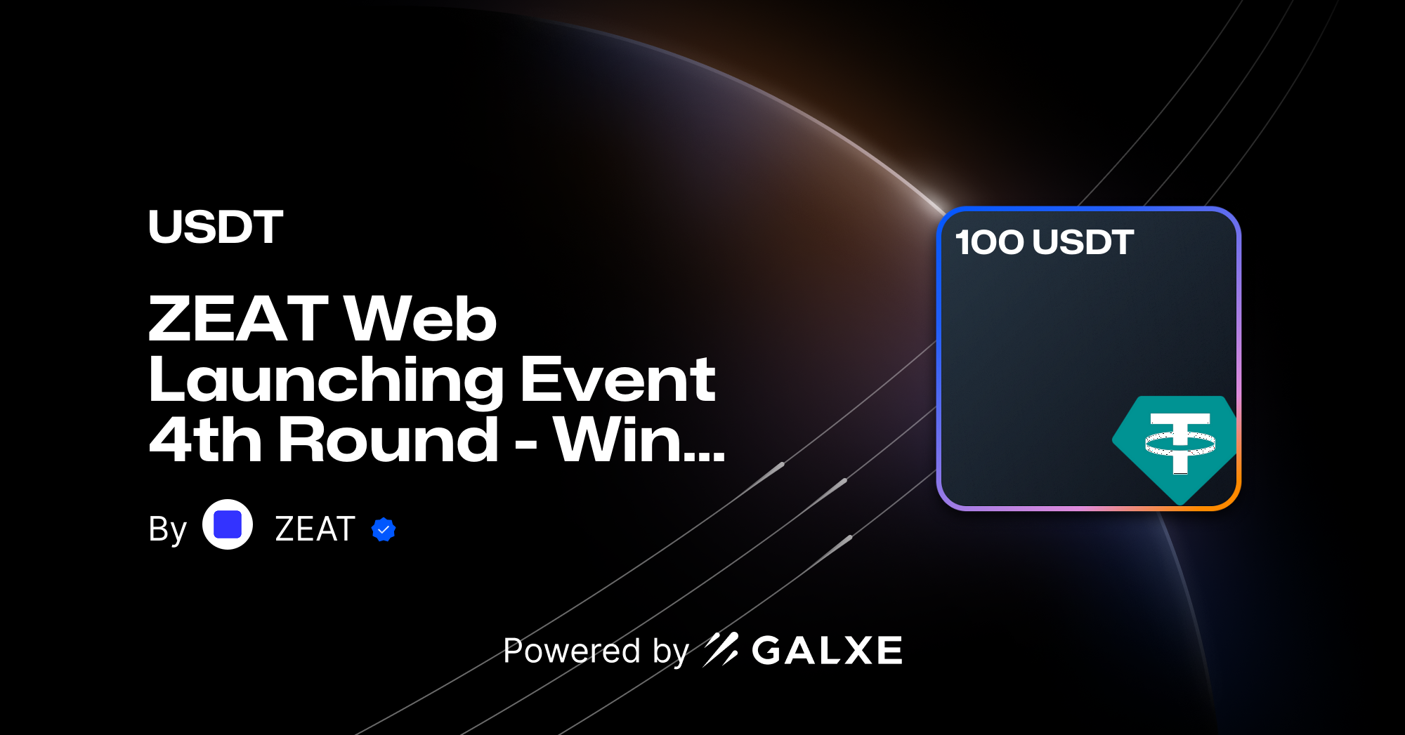ZEAT Web Launching Event 4th Round - Win $1500 by ZEAT | Galxe