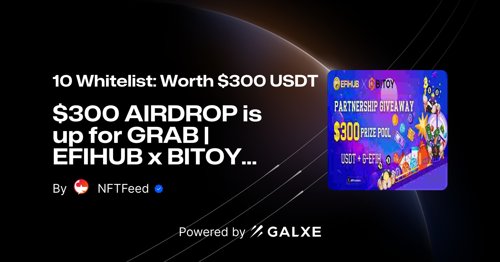 $300 AIRDROP is up for GRAB | EFIHUB x BITOY Partnership Giveaway by ...