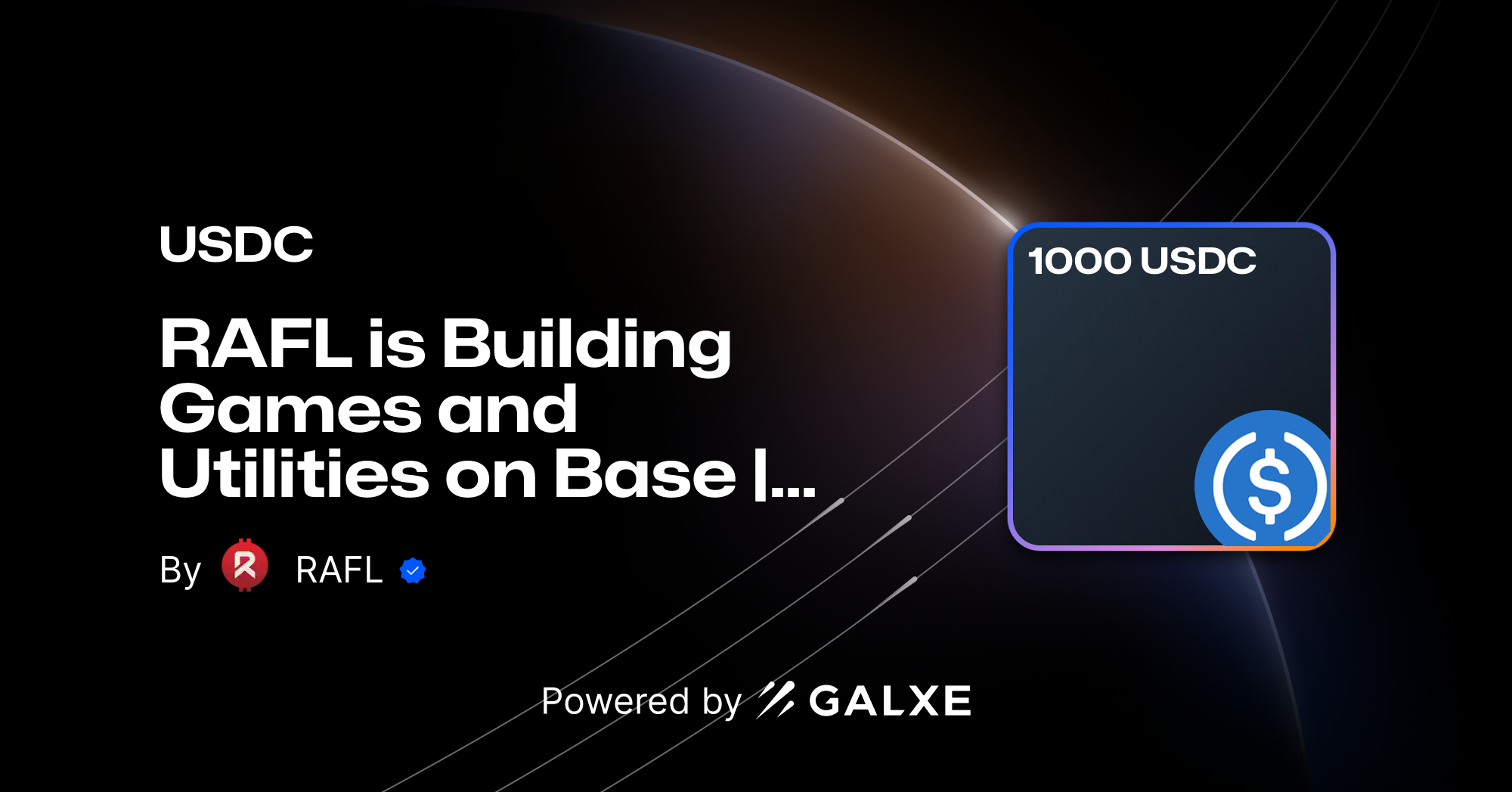 RAFL is Building Games and Utilities on Base | Win $1000 USDC by RAFL ...