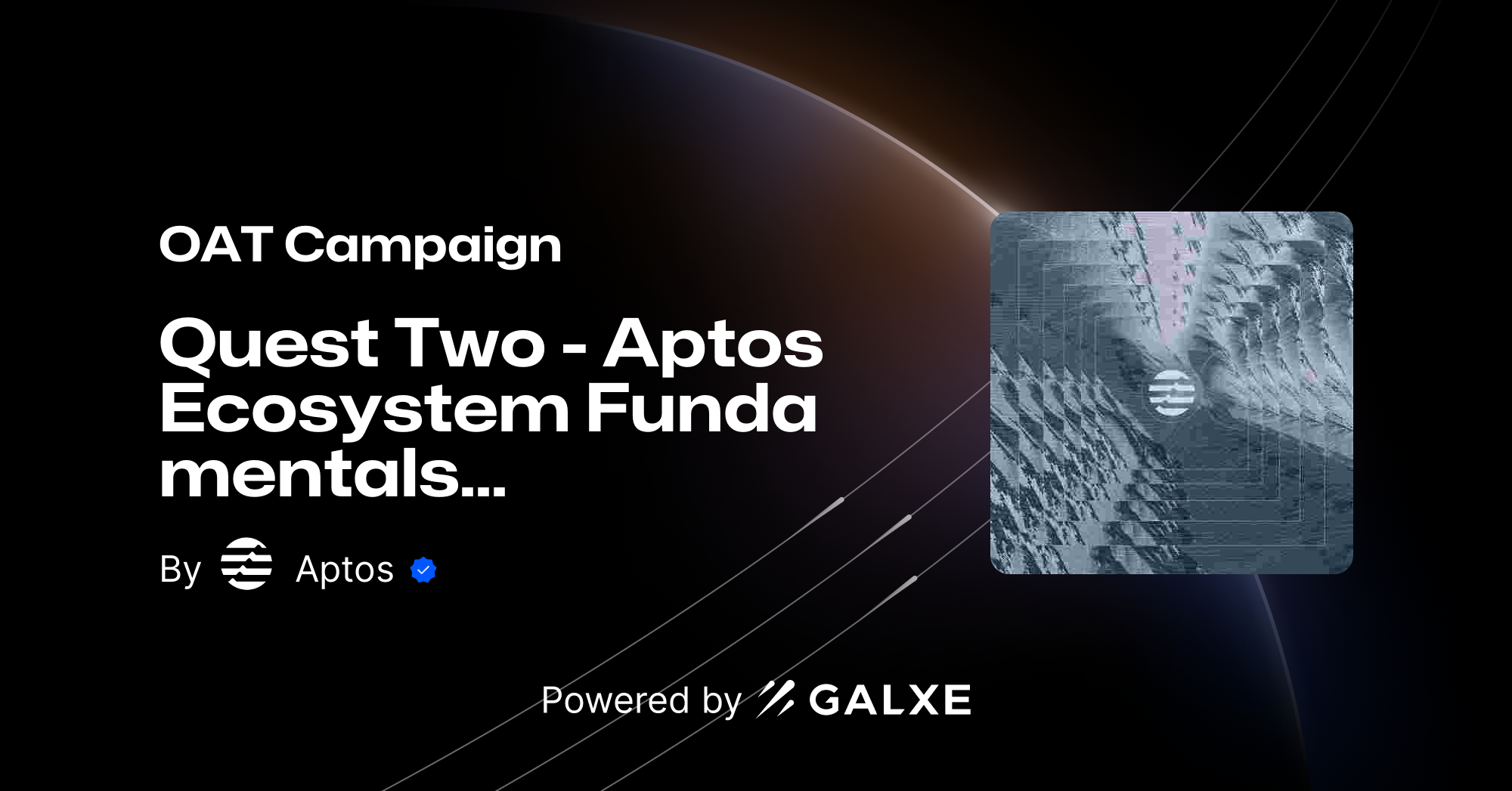 Quest Two - Aptos Ecosystem Fundamentals by Aptos | Galxe Quest