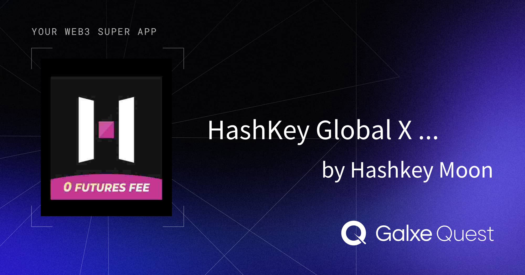 HashKey Global X 홍길동 한정 HSK 에어드랍 이벤트 by Hashkey Moon | Galxe Quest