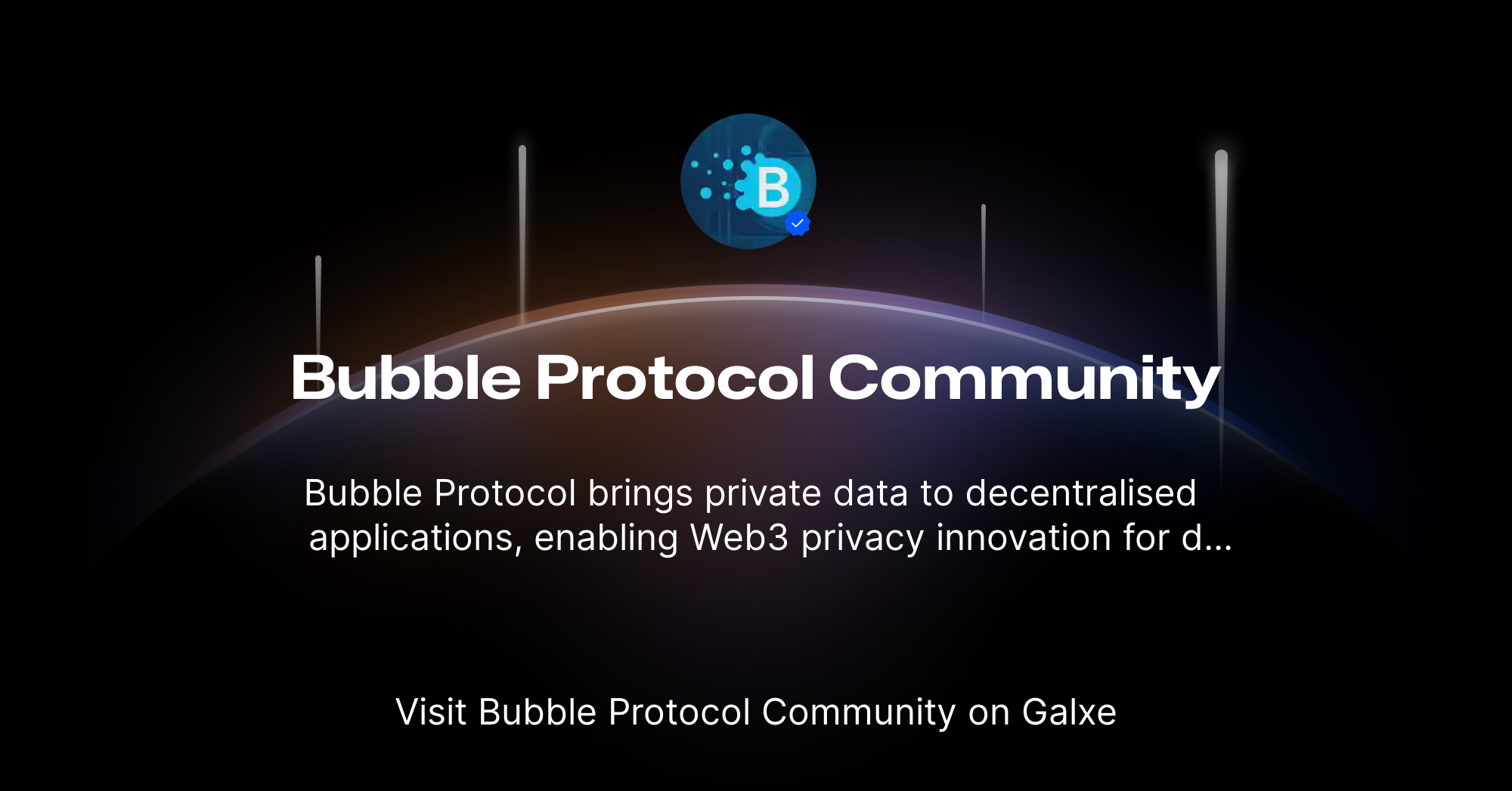 Join Bubble Protocol Community on Galxe