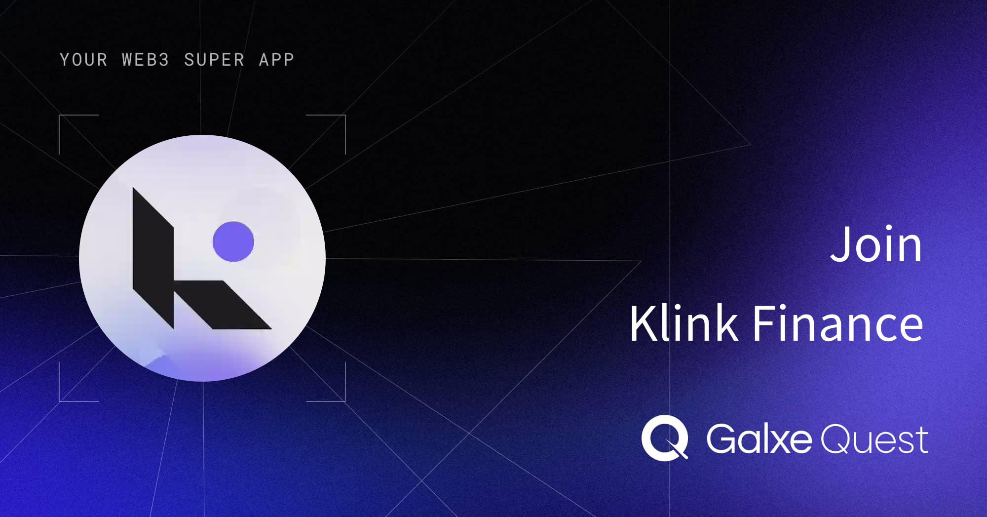Join Klink Finance on Galxe Quest