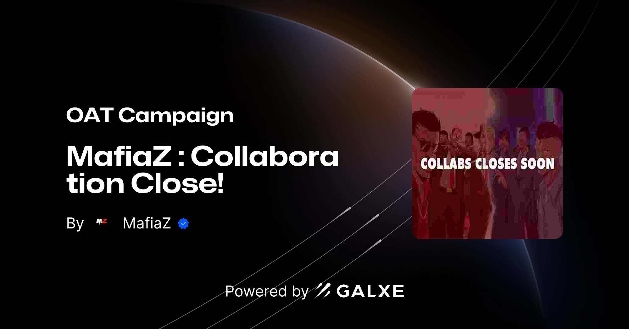 MafiaZ : Collaboration Close! by MafiaZ | Galxe Quest