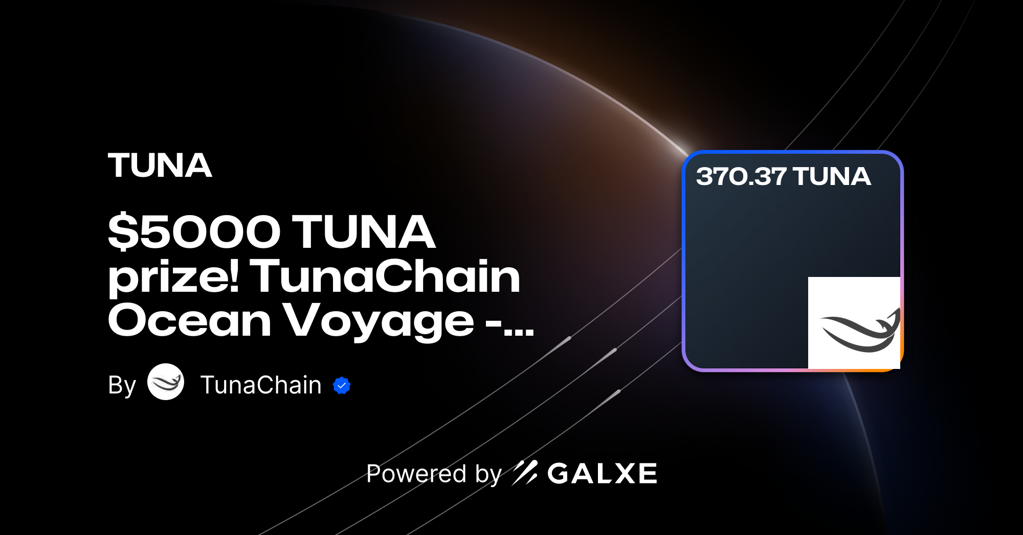 $5000 TUNA prize! TunaChain Ocean Voyage - Social quest by TunaChain ...