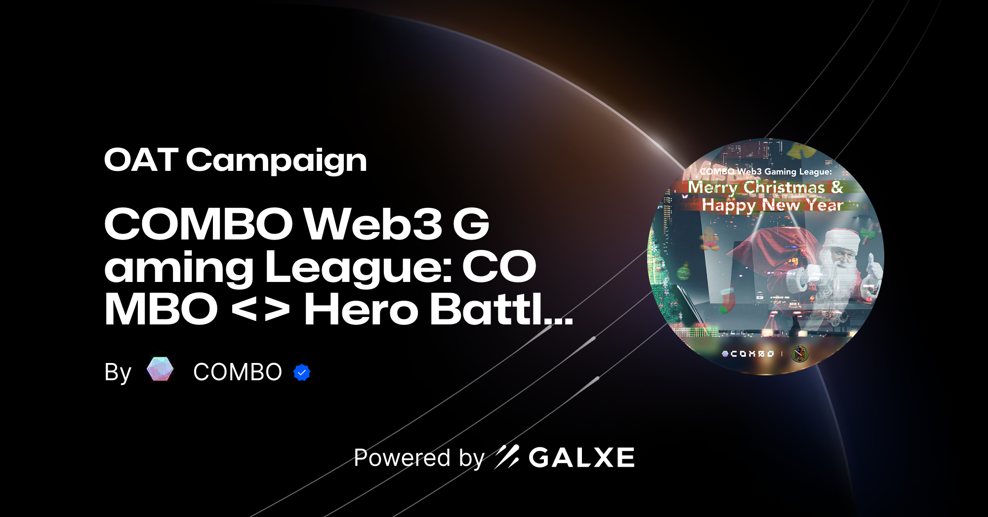 🎄COMBO Web3 Gaming League: COMBO Hero Battle Arena🎄 by COMBO | Galxe Quest