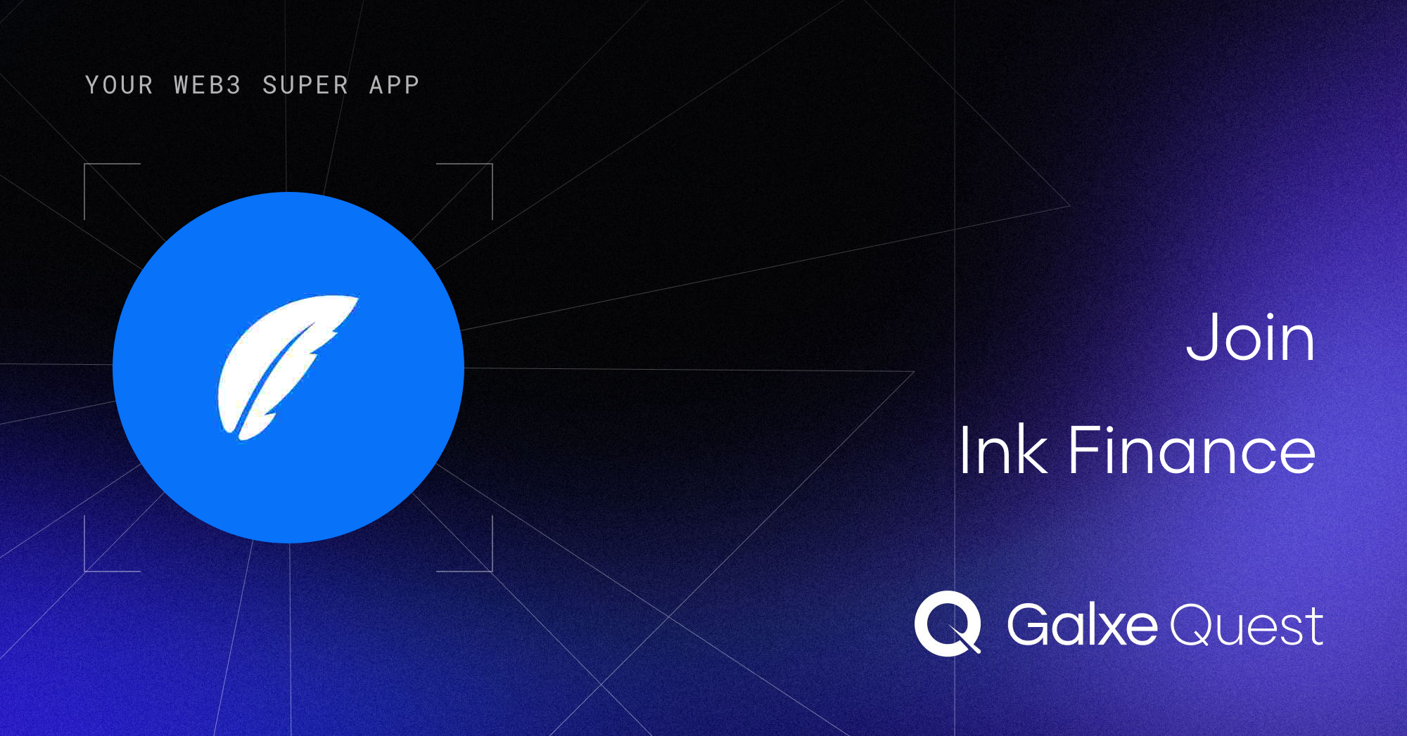 Join Ink Finance on Galxe Quest