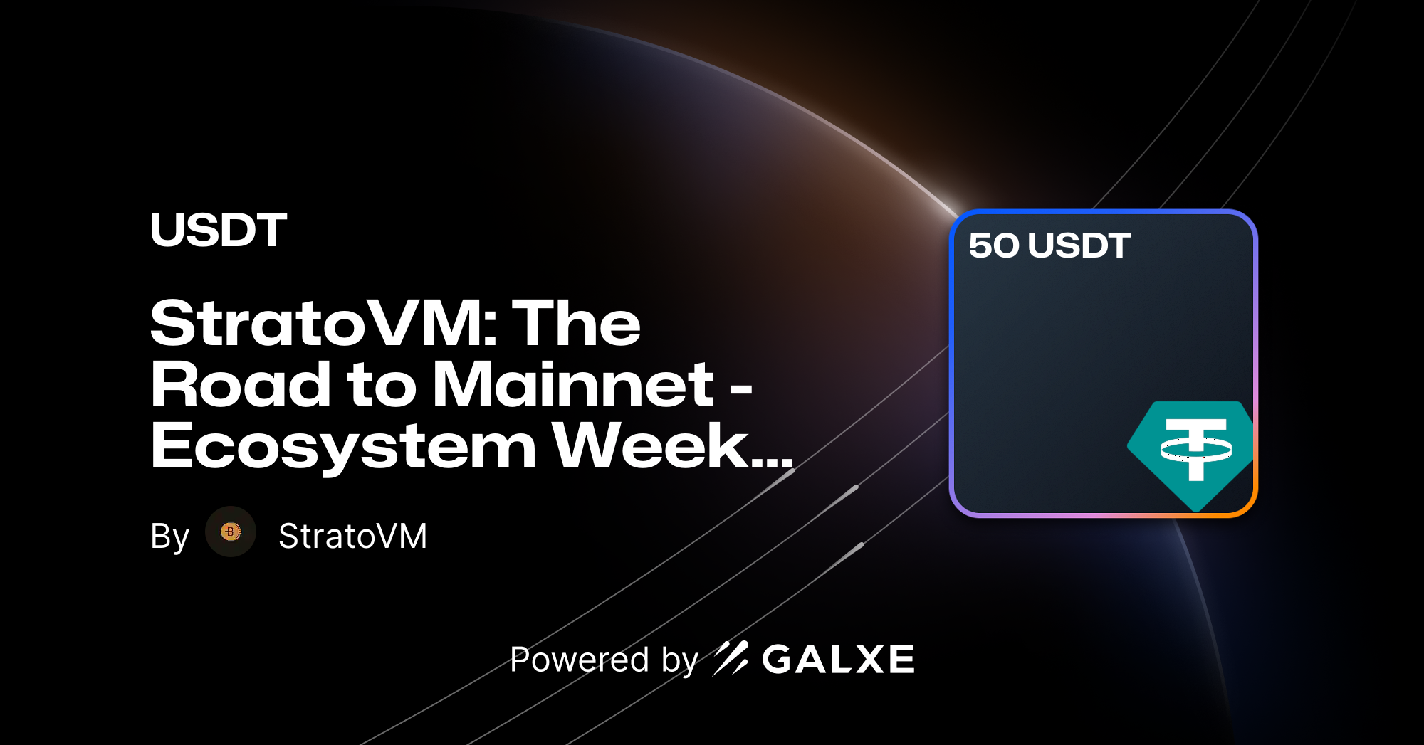 StratoVM: The Road to Mainnet - Ecosystem Week 3️⃣ by StratoVM | Galxe ...