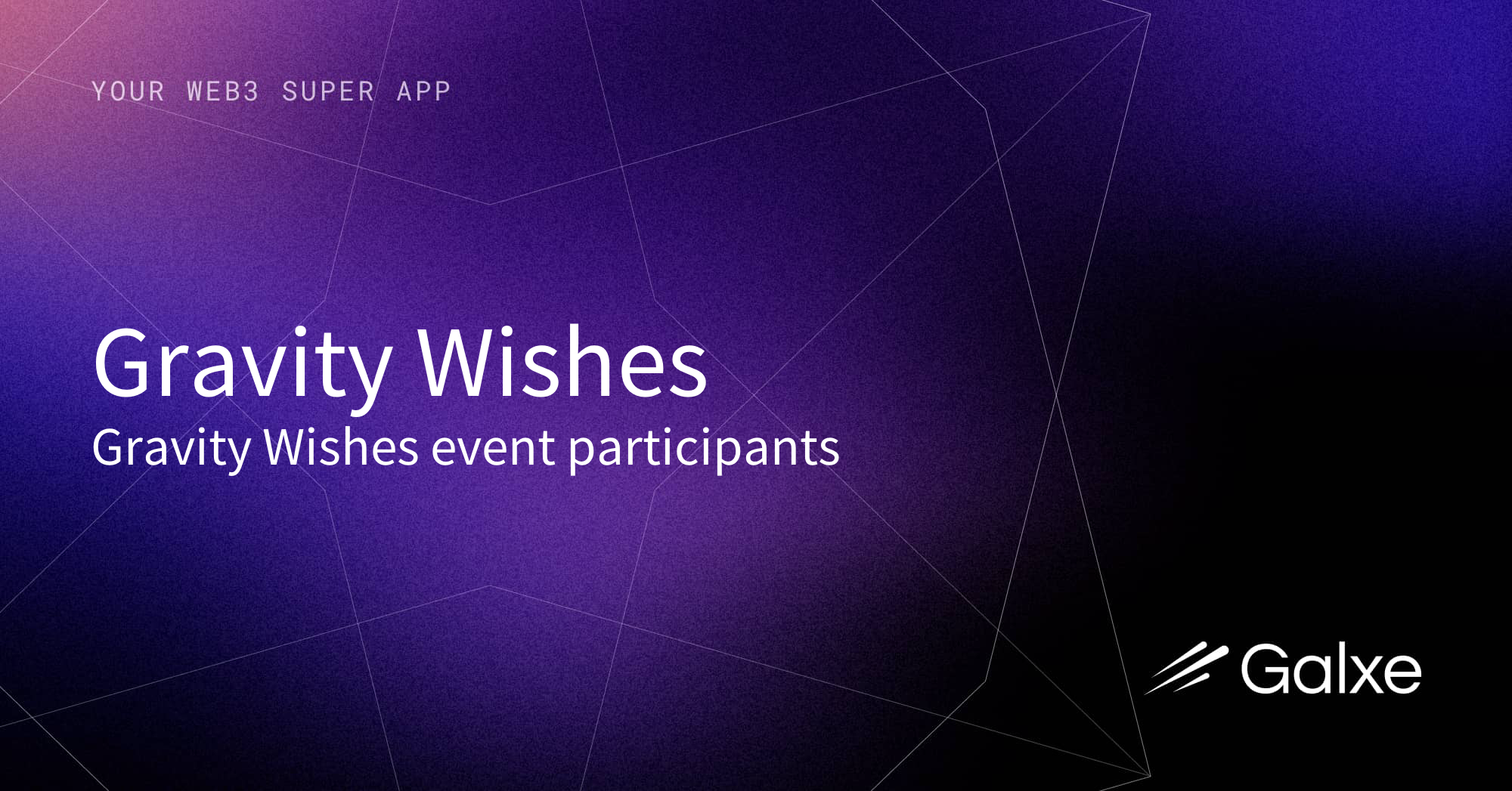 Gravity Wishes Credential | Galxe