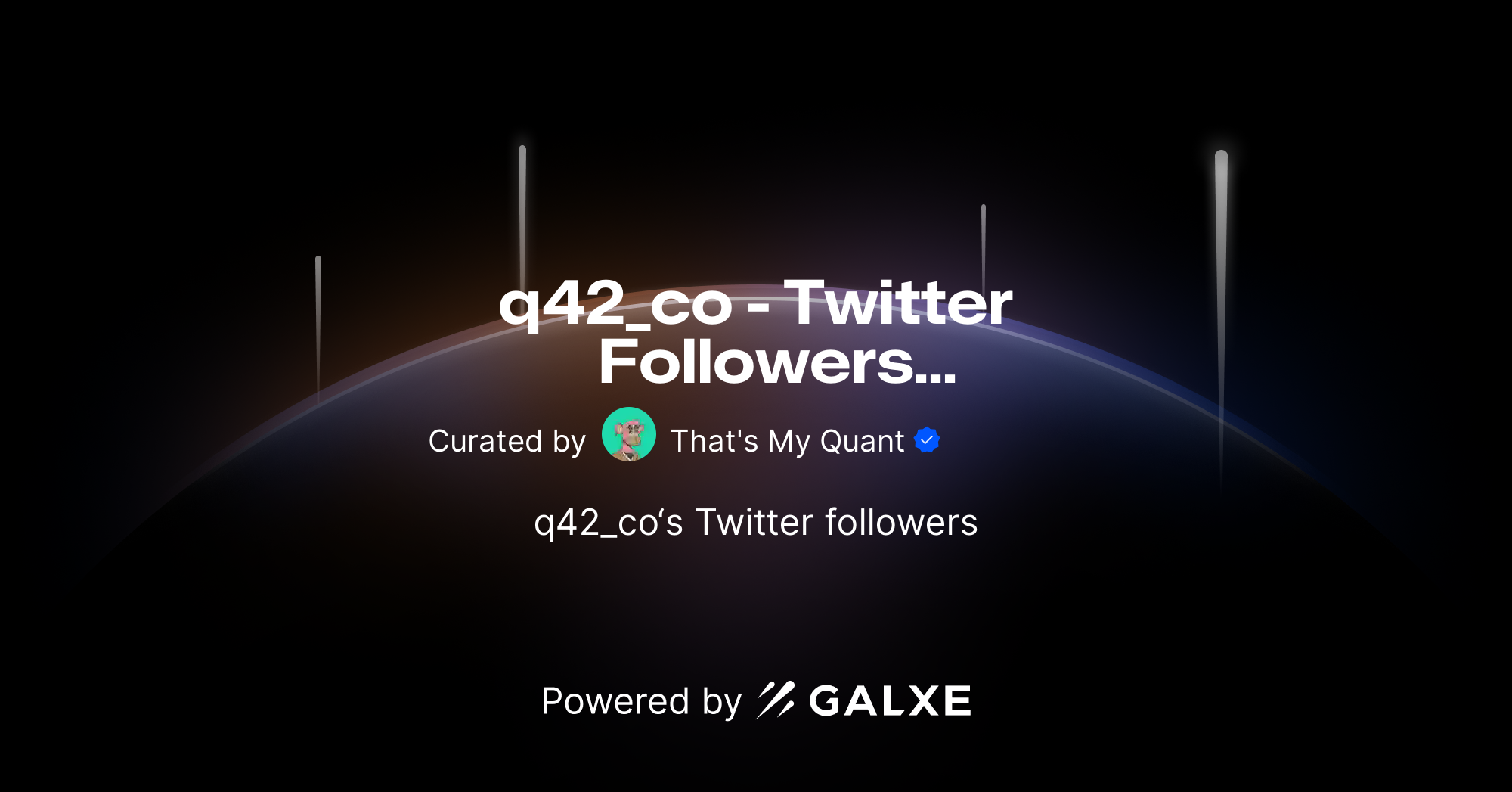 q42_co - X Followers Credential | Galxe