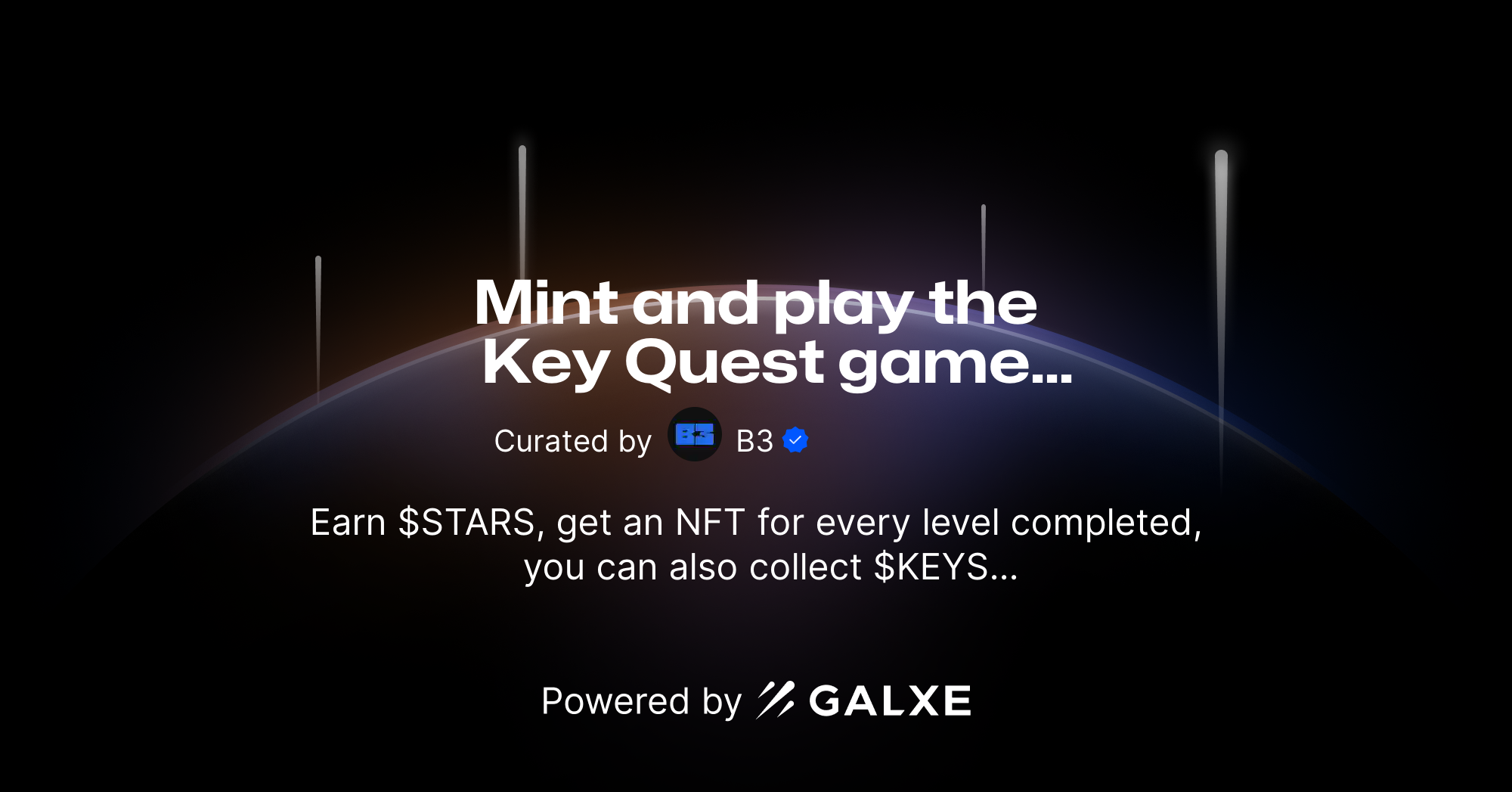 Mint and play the Key Quest game Credential | Galxe