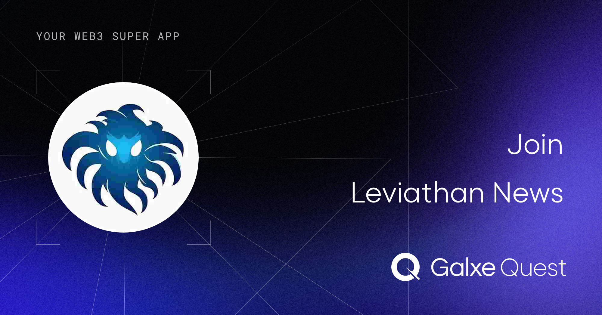 Join Leviathan News on Galxe Quest