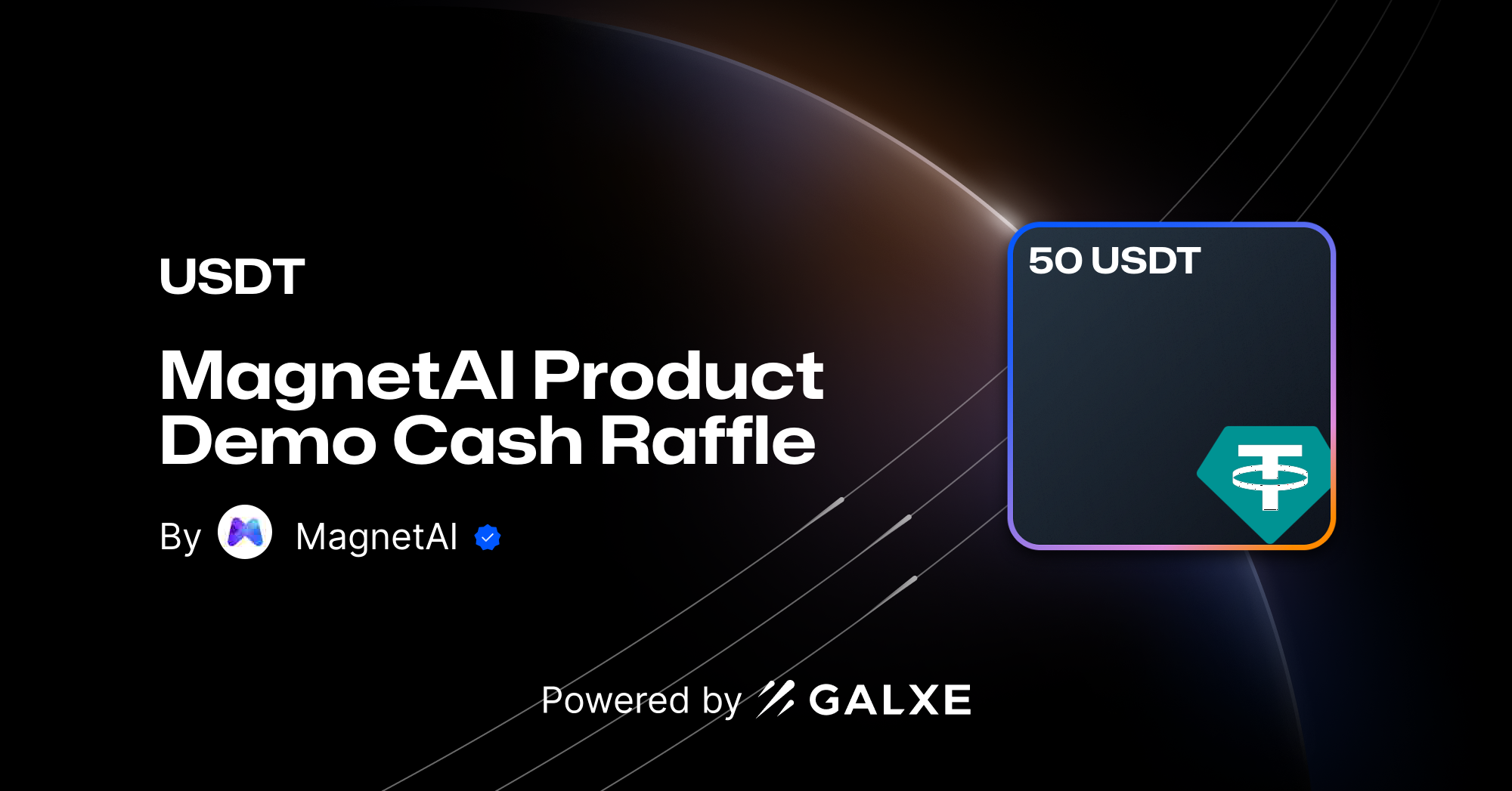 MagnetAI Product Demo Cash Raffle by Magnet Labs | Galxe Quest