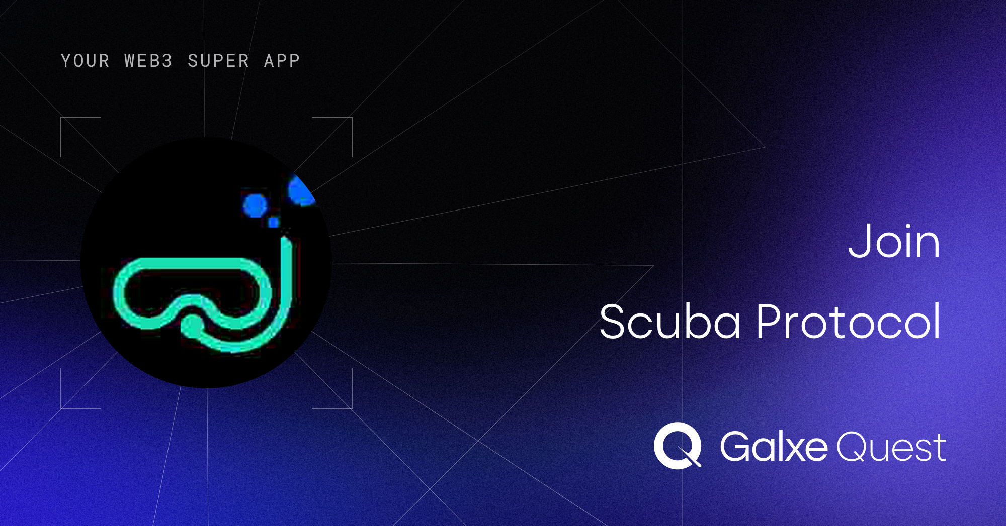Join Scuba Protocol on Galxe Quest