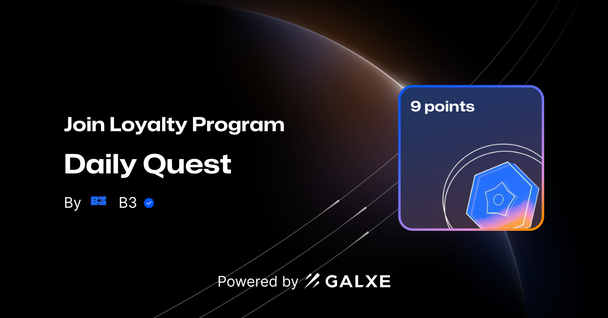 Daily Quest by B3 | Galxe Quest