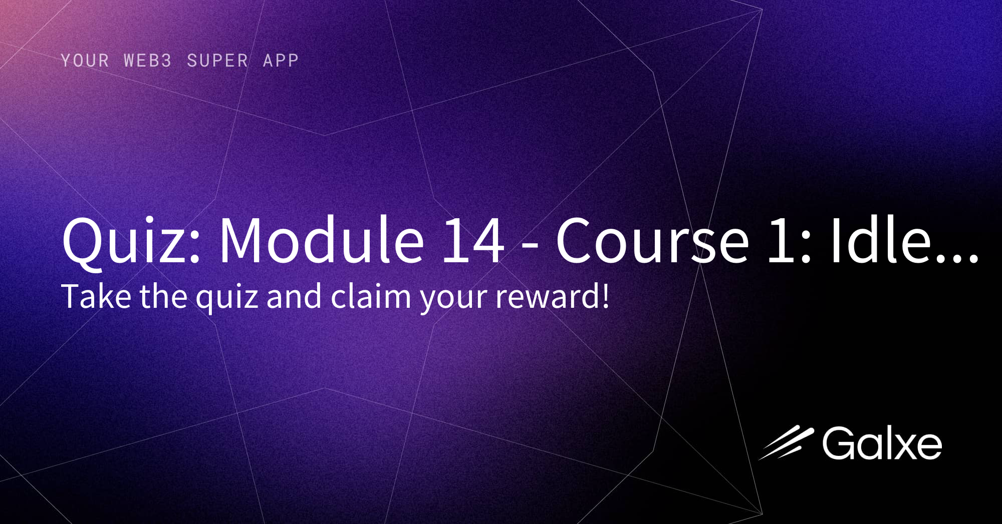 Quiz: Module 14 - Course 1: Idle Assets and Passive Income Credential ...