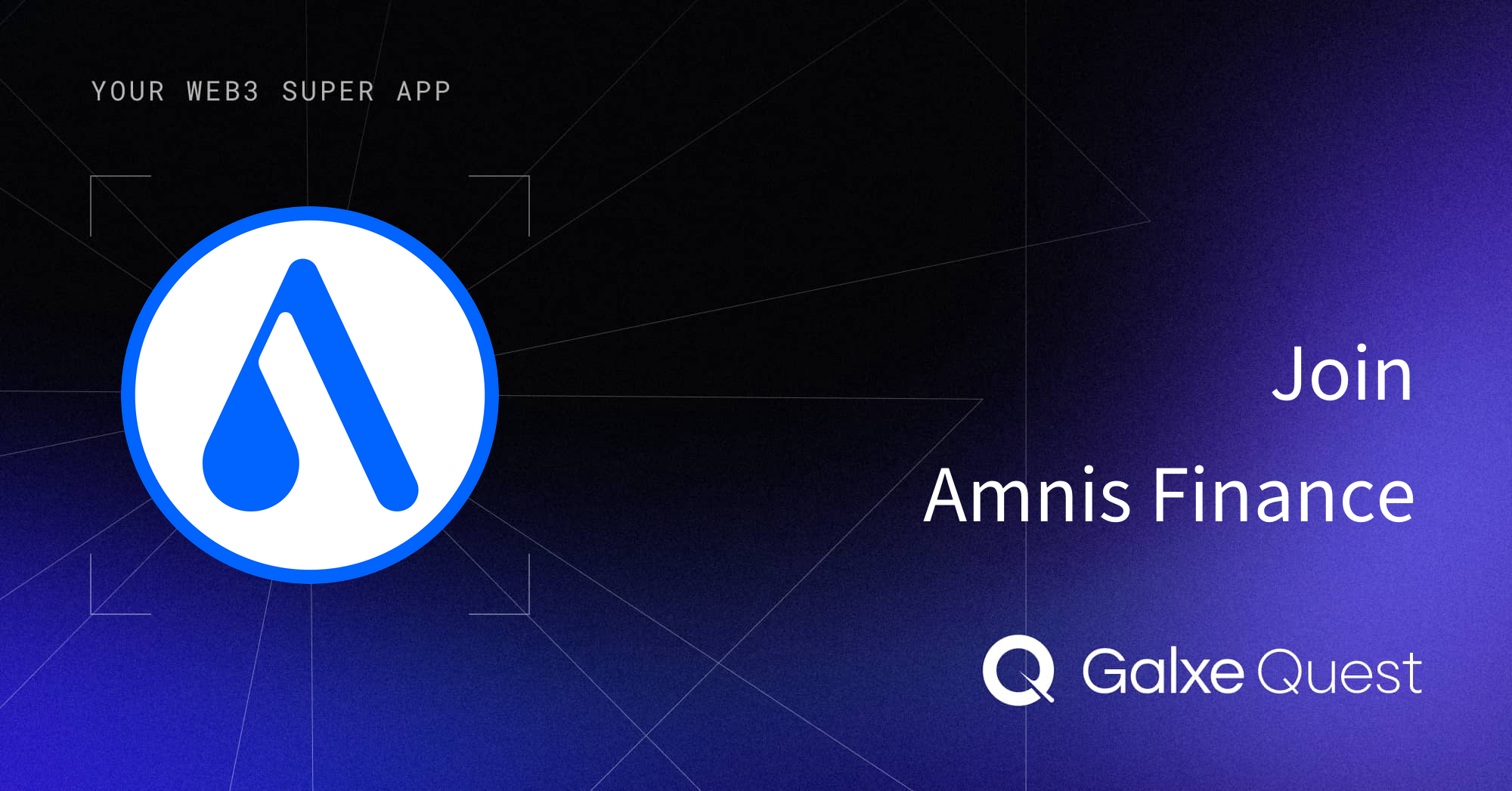 Join Amnis Finance on Galxe Quest