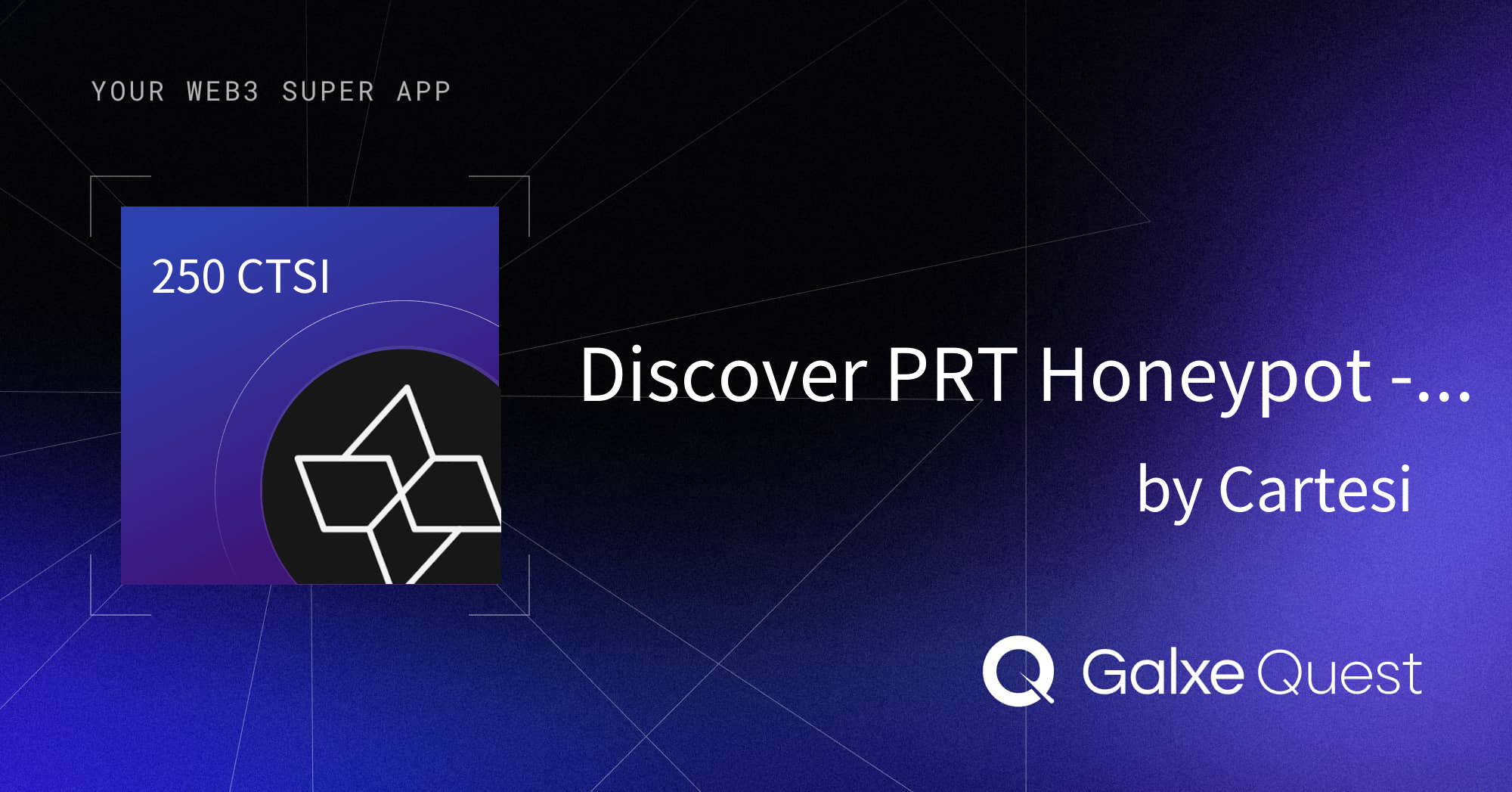 Discover PRT Honeypot - Cartesi's First Stage 2 Rollup App by Cartesi ...