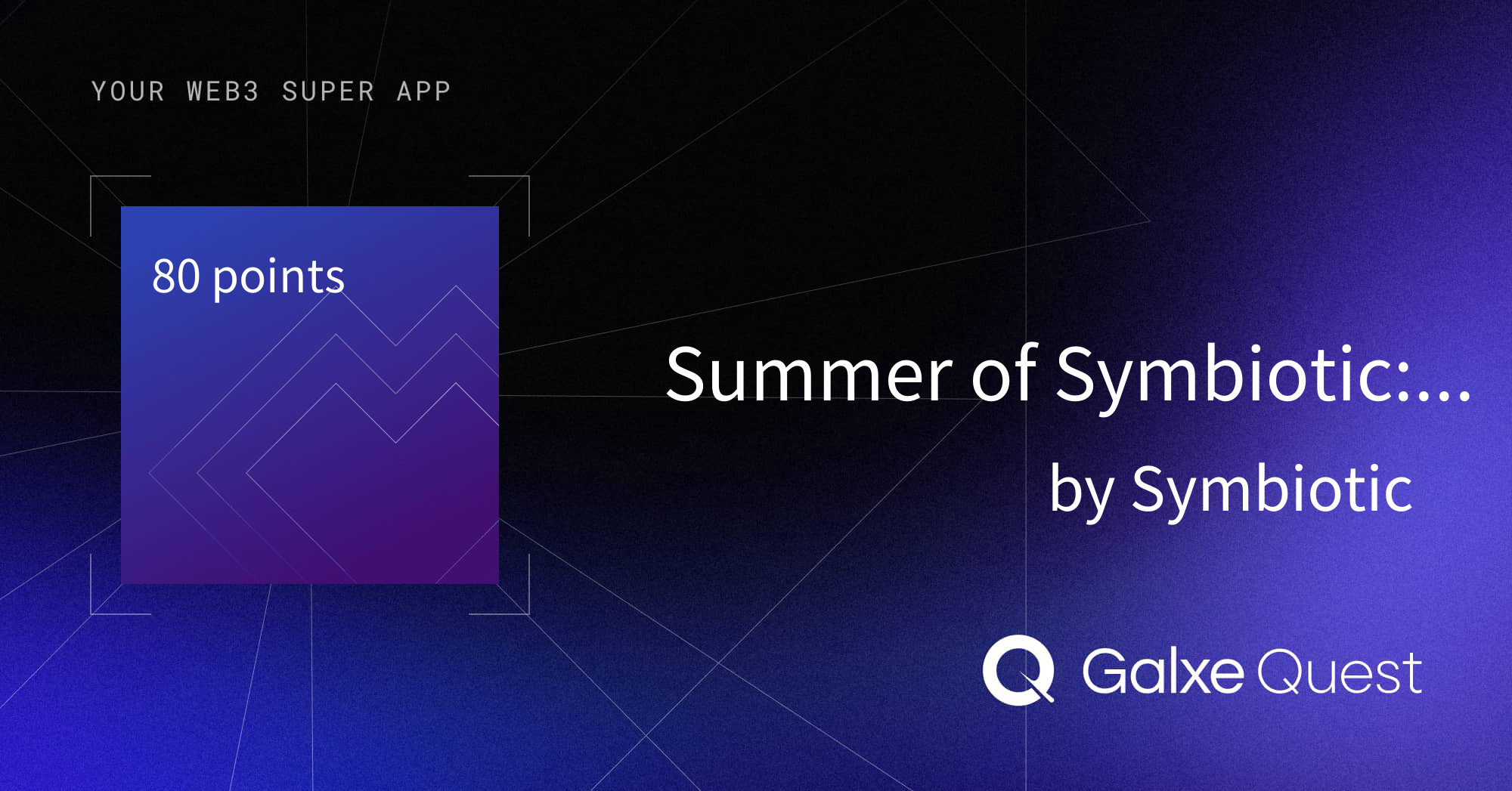 Summer of Symbiotic: Hyperlane by Symbiotic | Galxe Quest