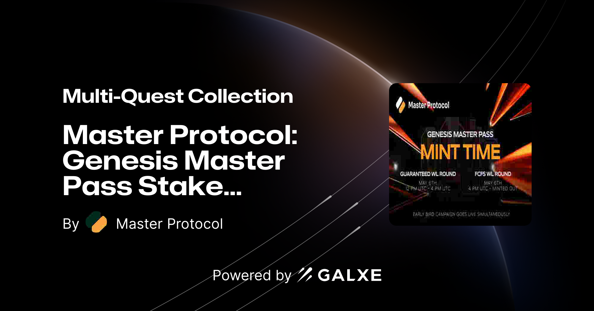 Master Protocol: Genesis Master Pass Stake Campaign by Master Protocol ...