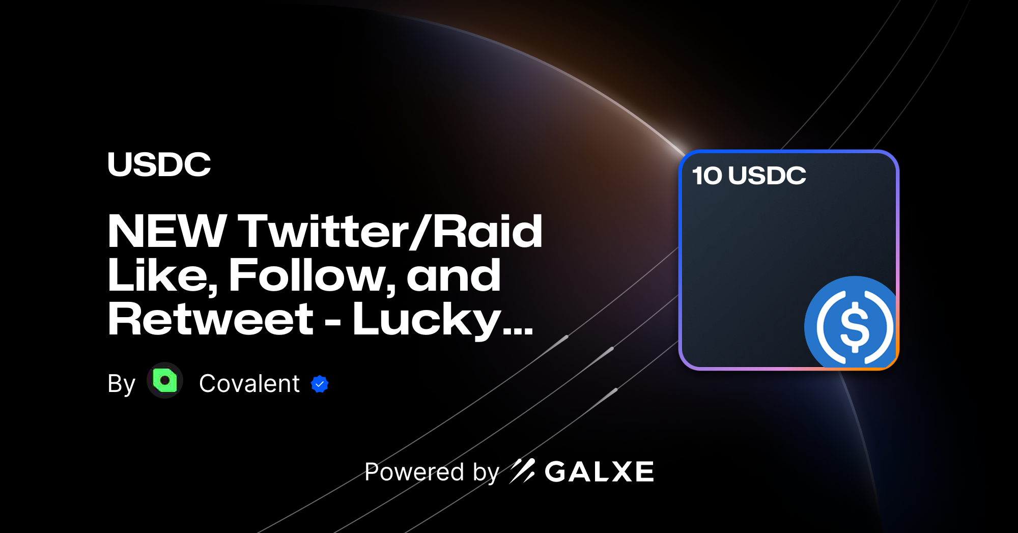 NEW Twitter/Raid Like, Follow, and Retweet - Lucky 20 Get 10 USDC! by ...