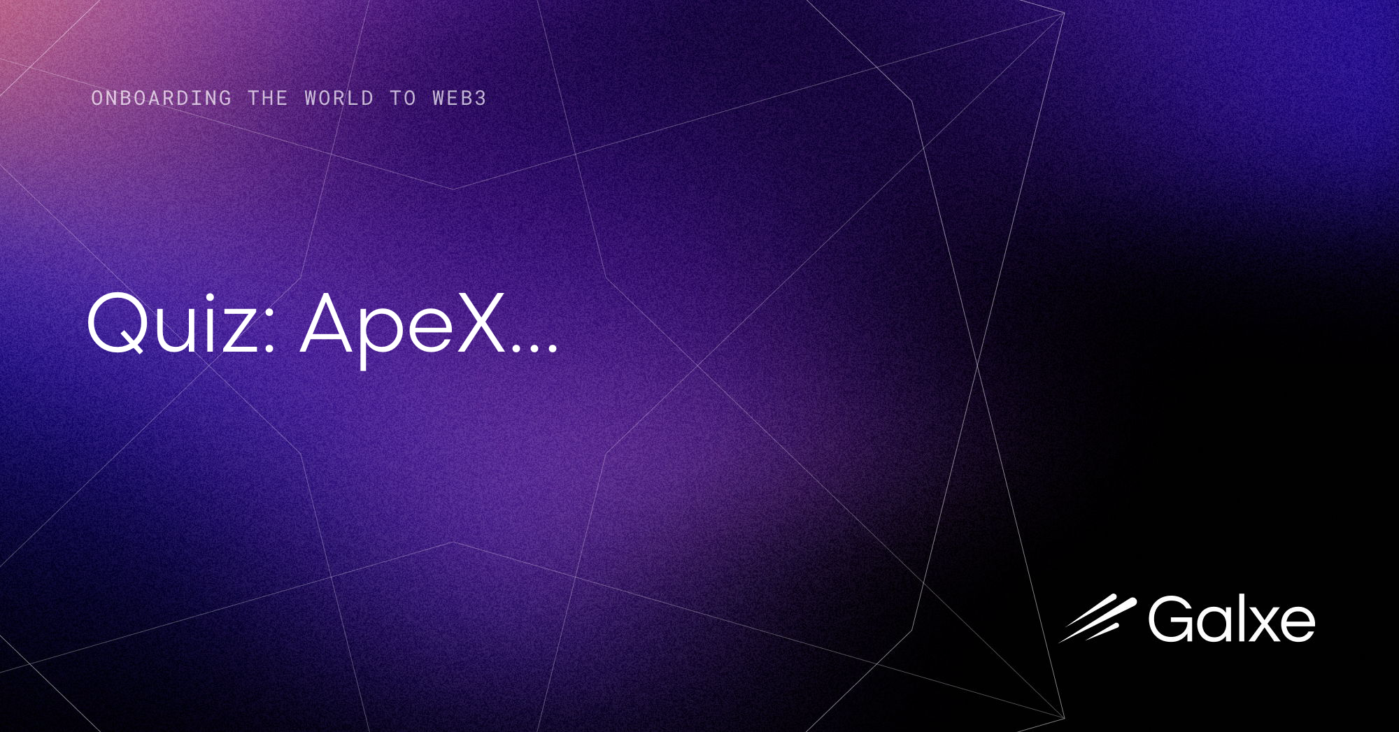 Quiz: ApeX Omni Journey Quiz Question #15: Airdrop Allocation ...