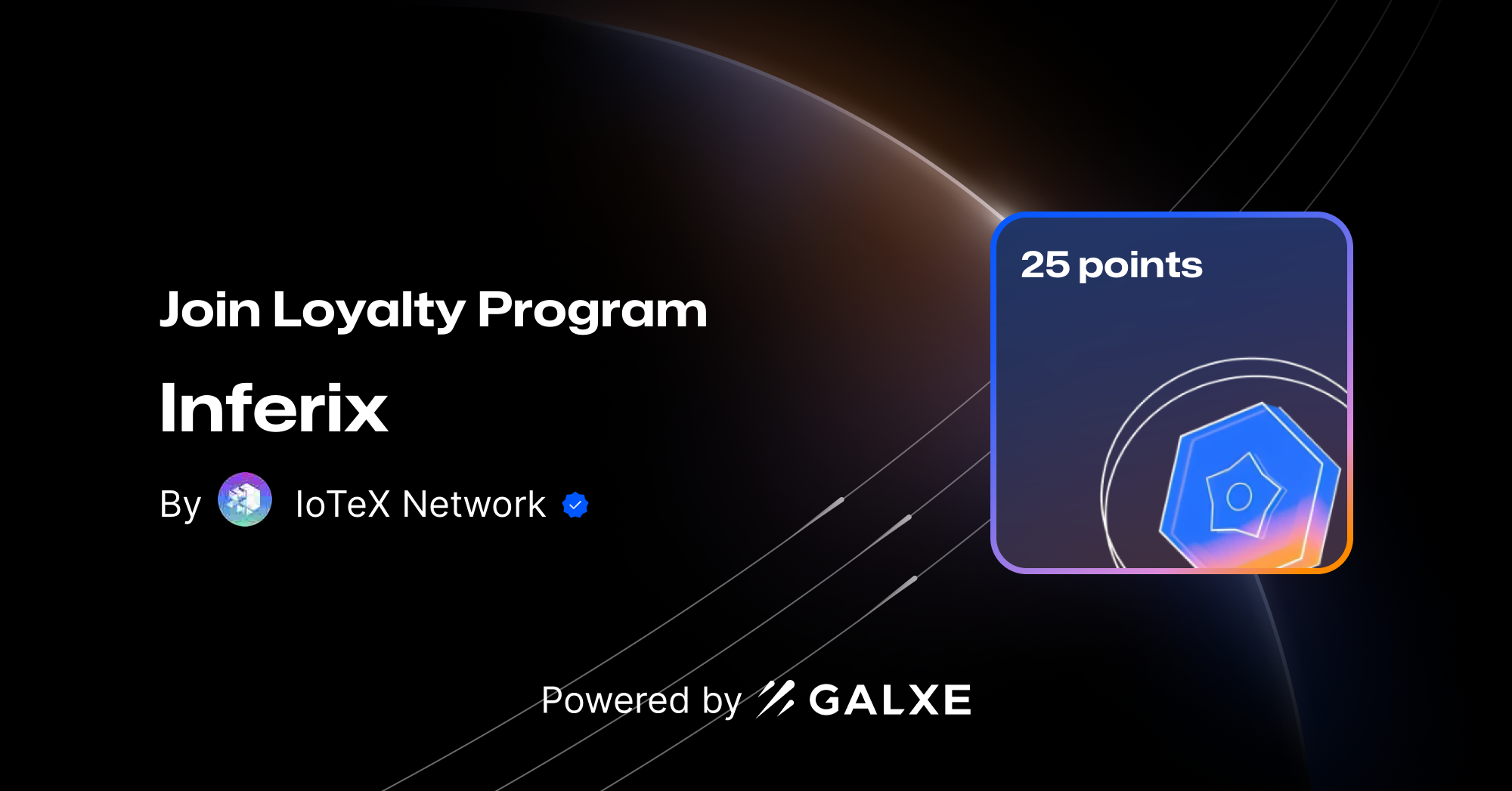 Inferix by IoTeX Network | Galxe Quest