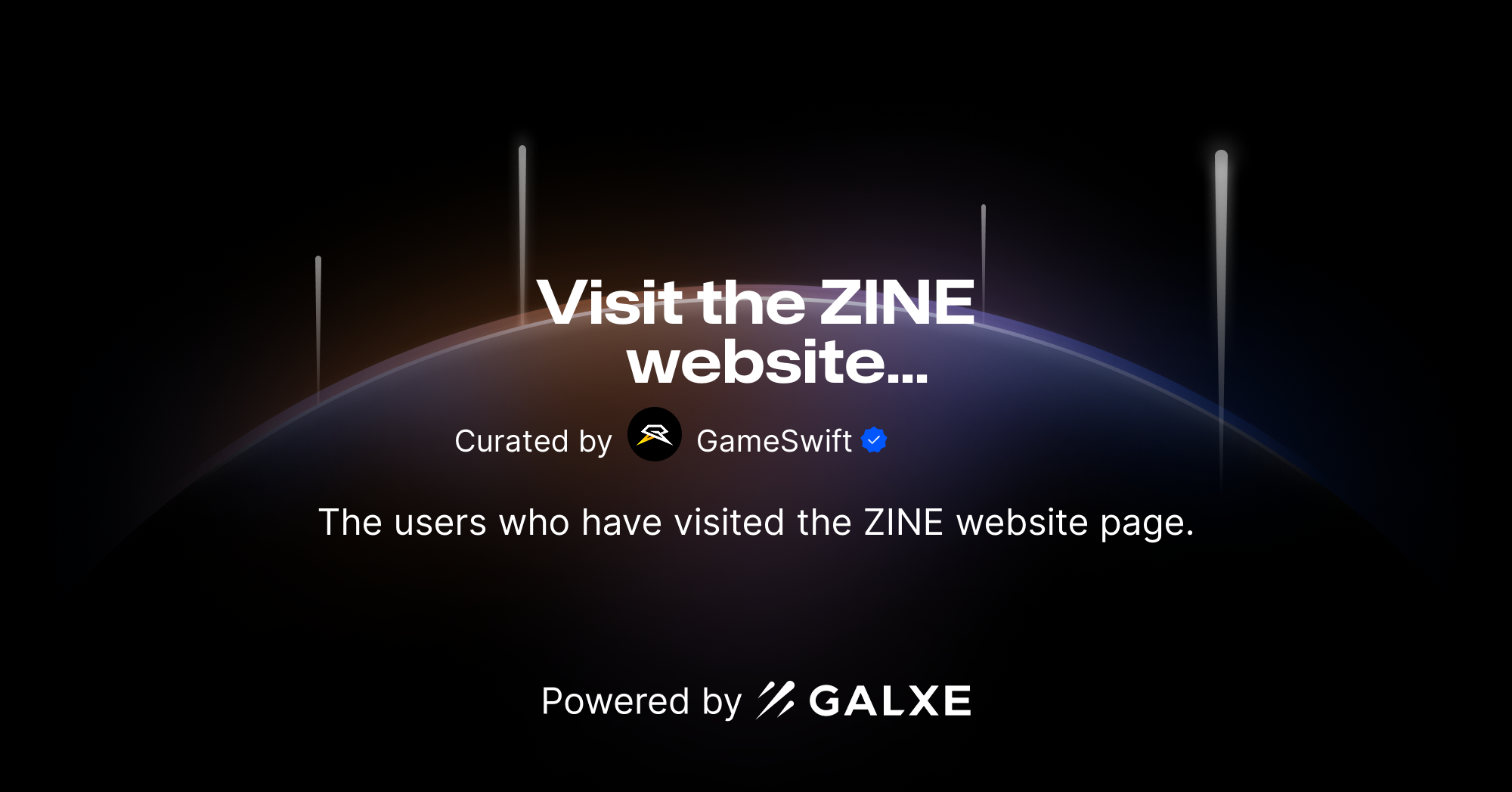 Visit the ZINE website Credential | Galxe