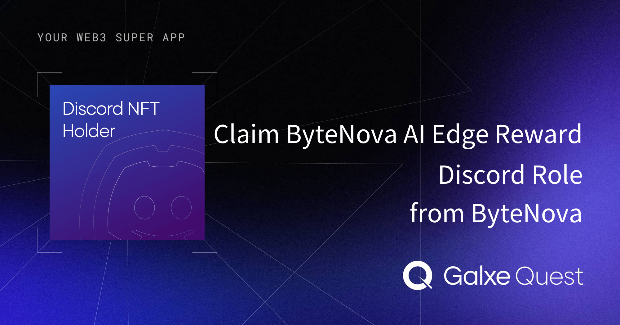 Claim Anti-Bot Discord Role from ByteNova on Galxe