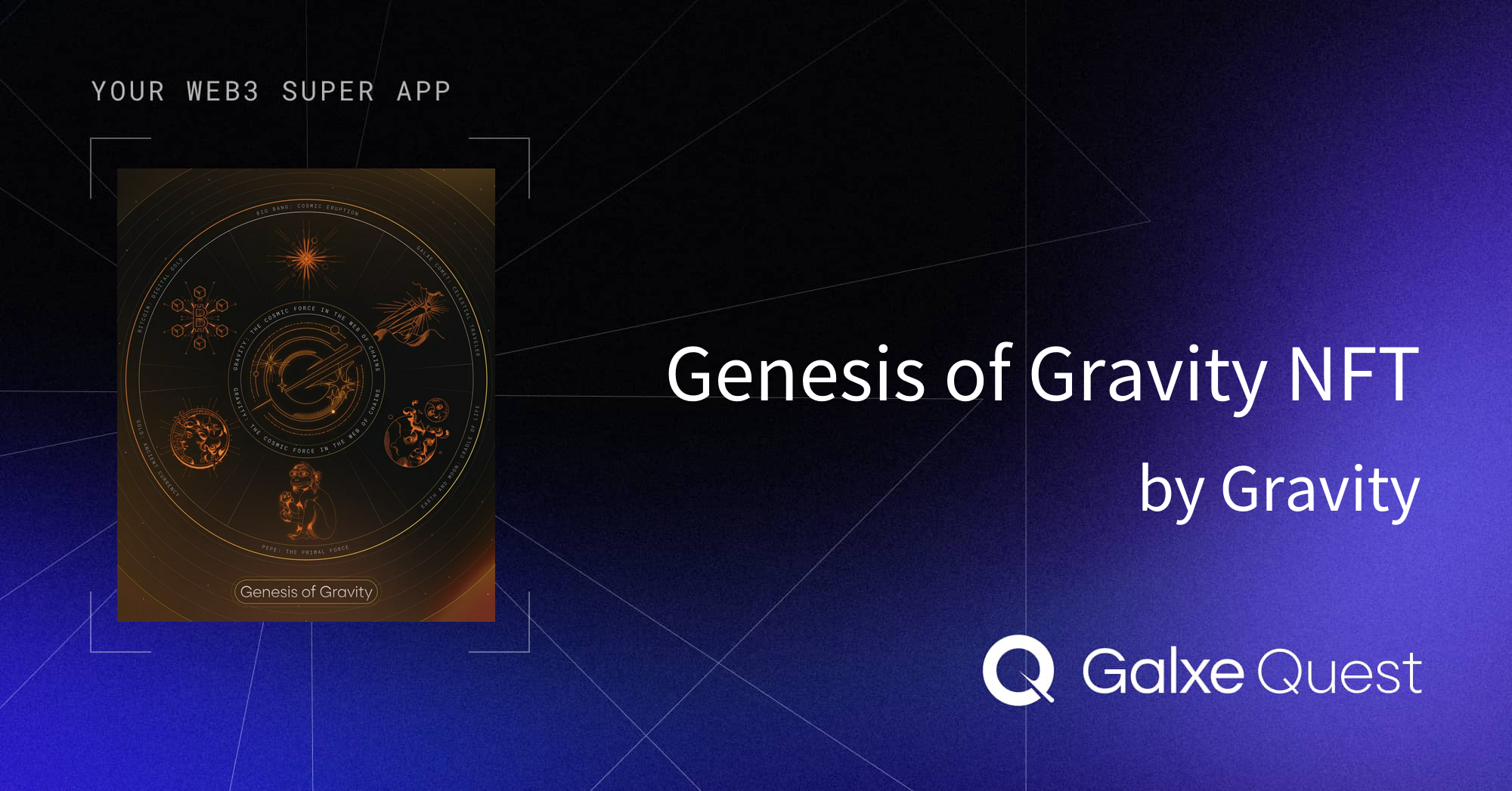 Genesis of Gravity NFT by Gravity | Galxe Quest