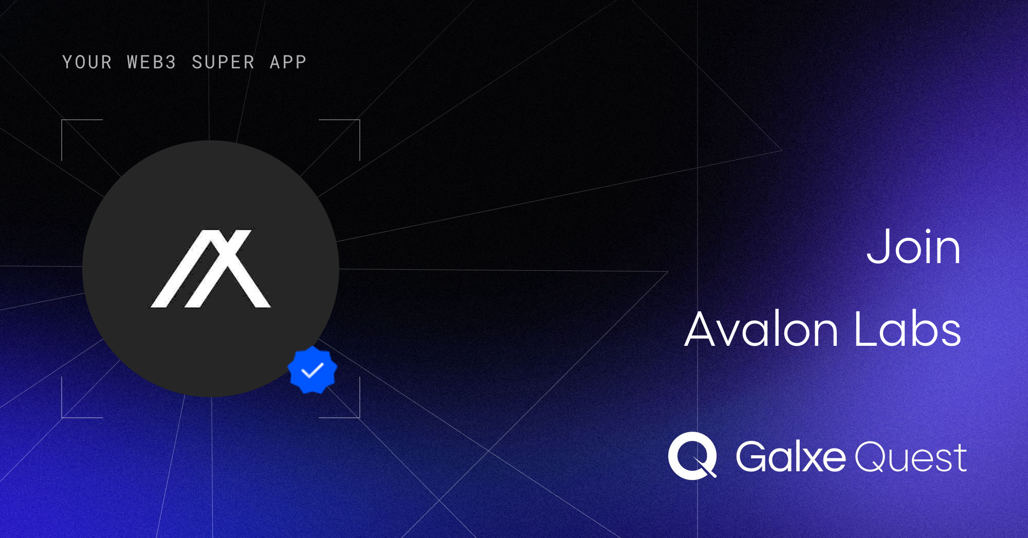 Join Avalon Labs on Galxe Quest