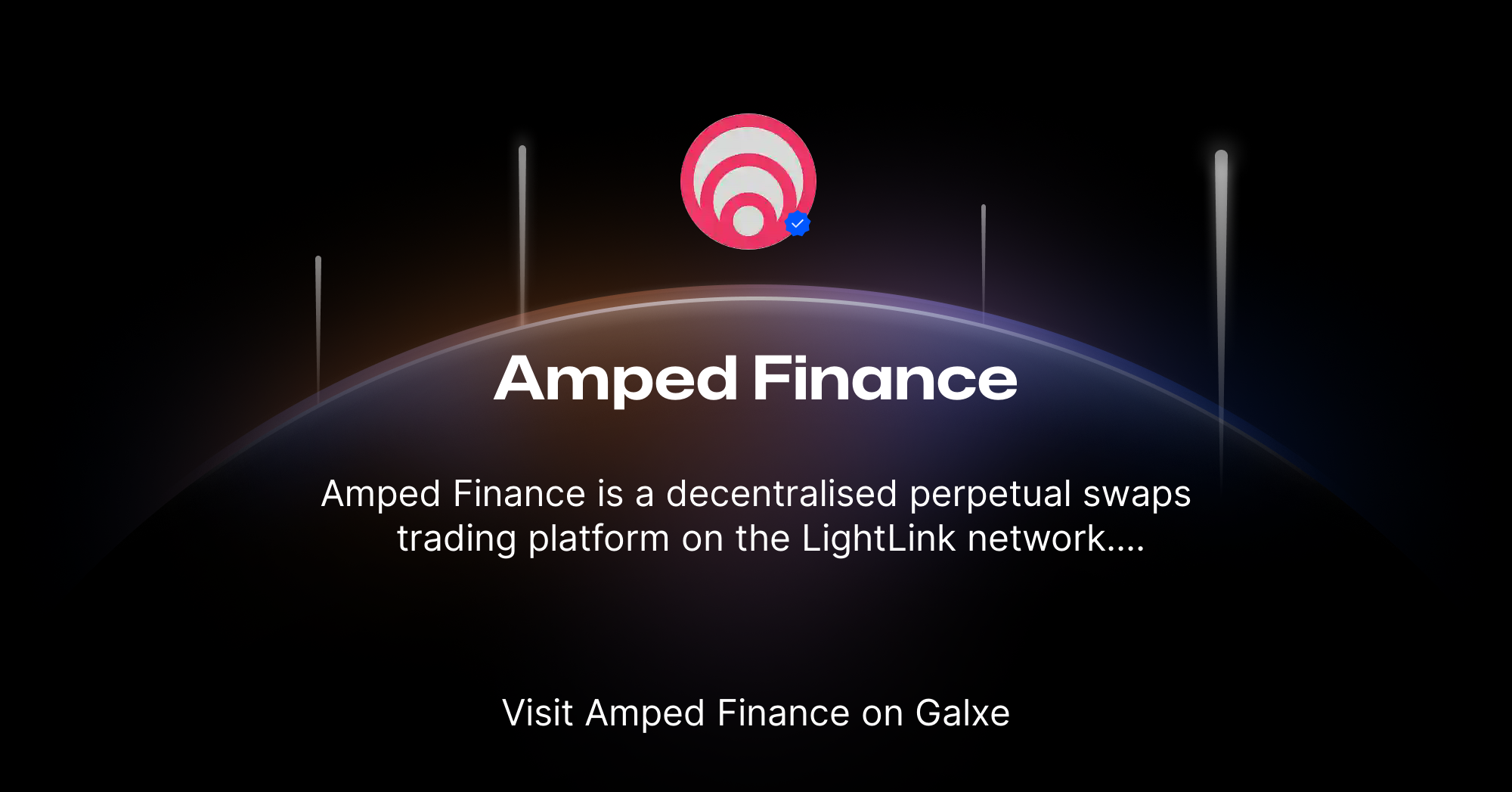 Join Amped Finance on Galxe