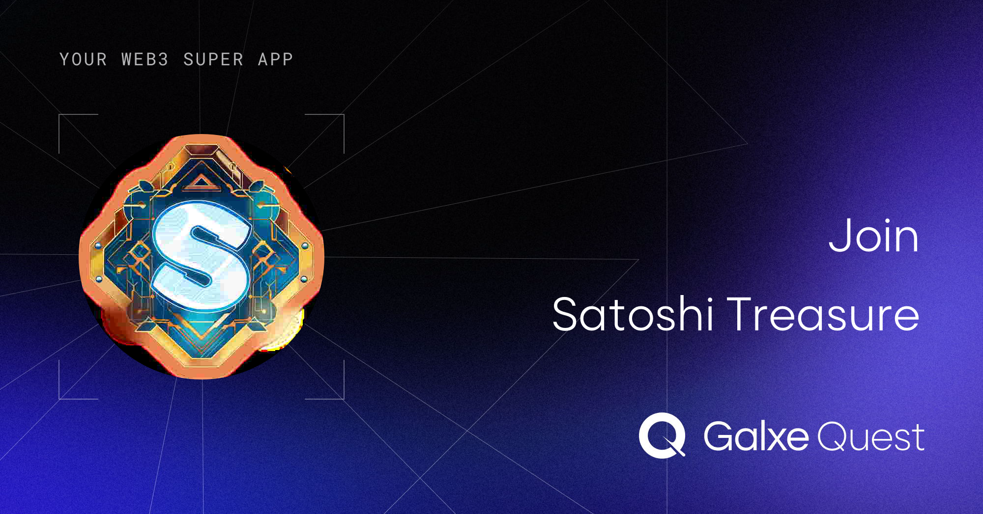 Join Satoshi Treasure on Galxe Quest