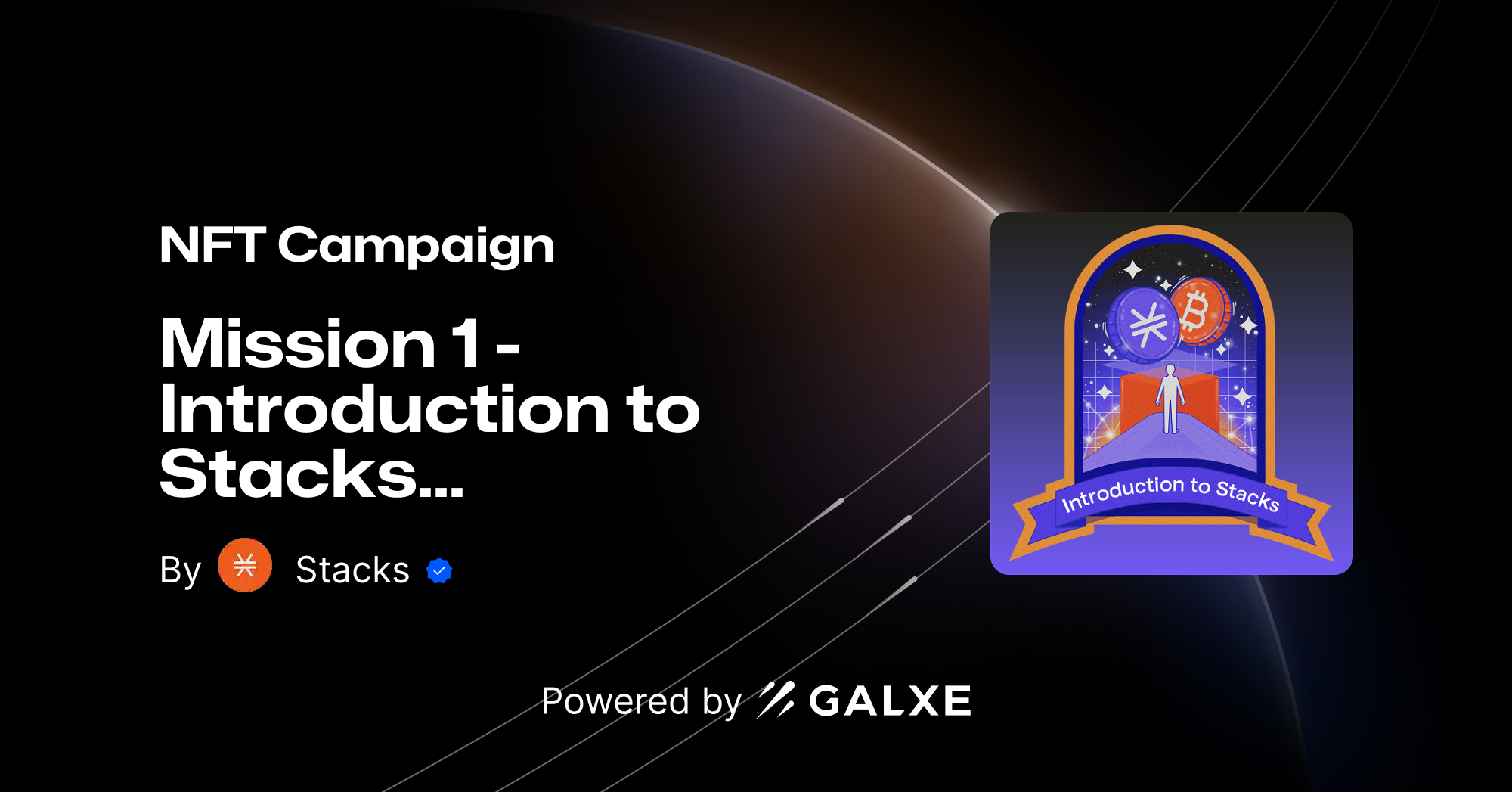 Mission 1 - Introduction to Stacks by Stacks | Galxe Quest