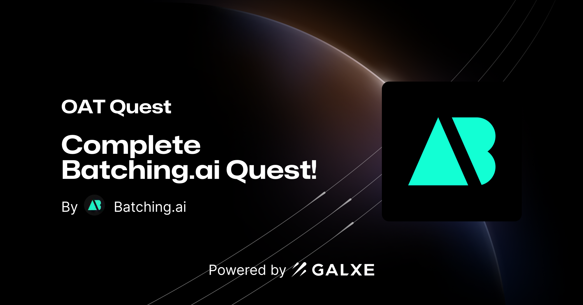 Complete Batching.ai Quest! by Batching.ai | Galxe Quest