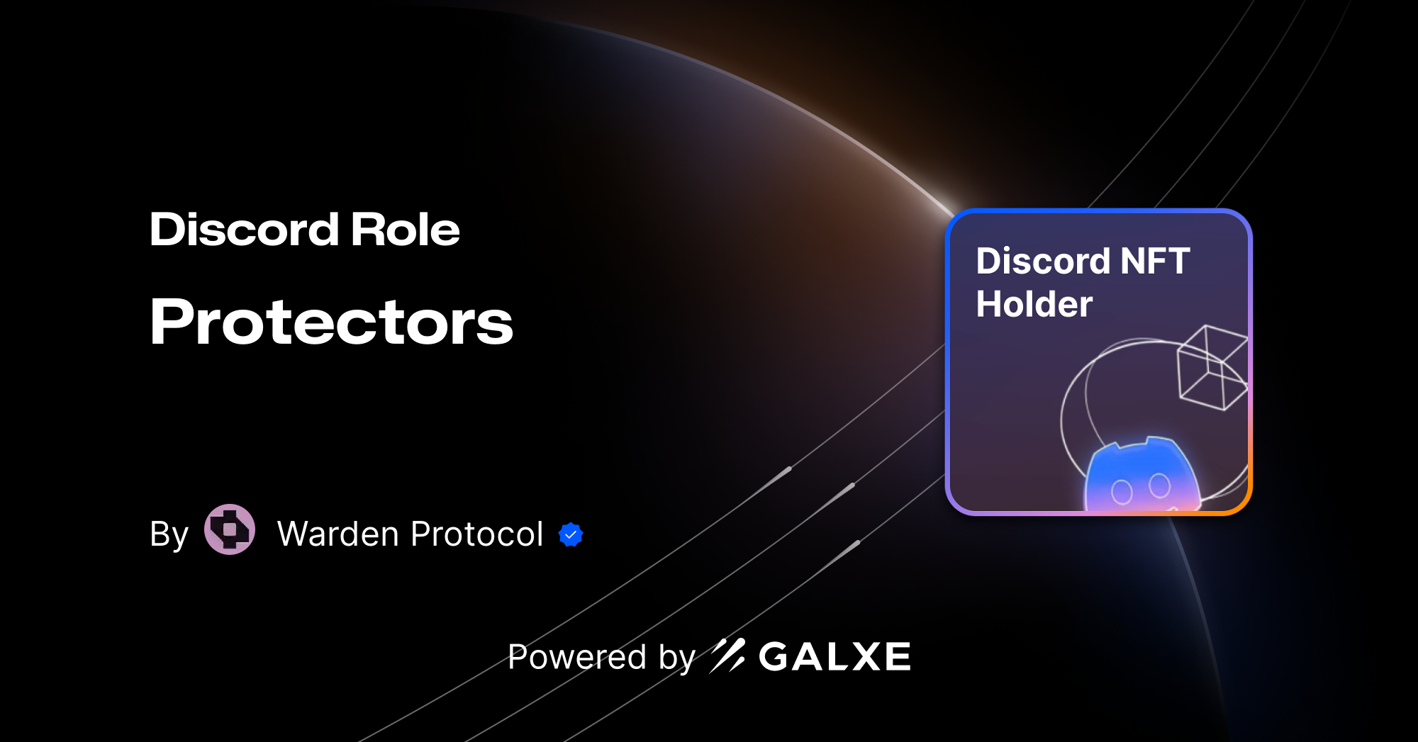 Claim Protectors Discord Role from Warden Protocol on Galxe