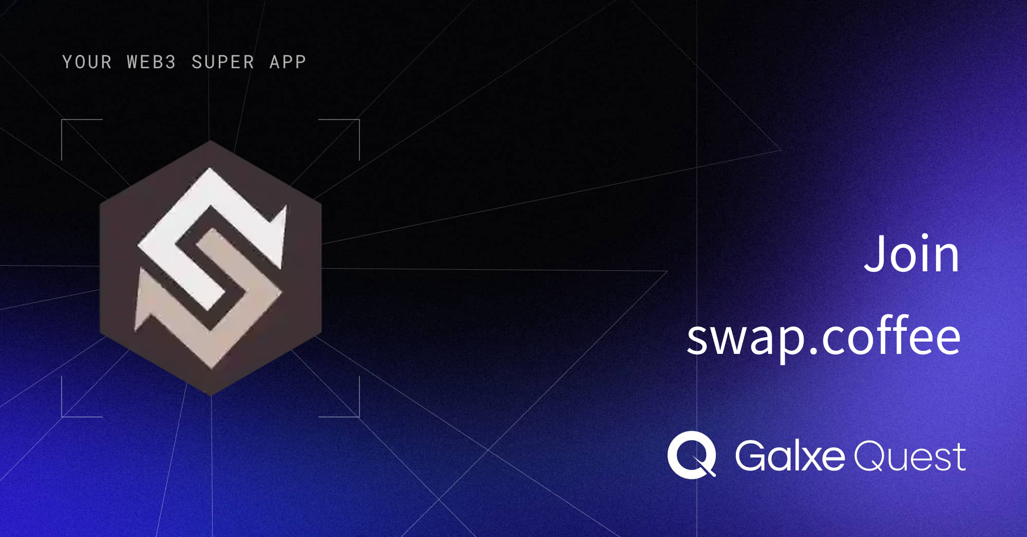 Join swap.coffee on Galxe Quest
